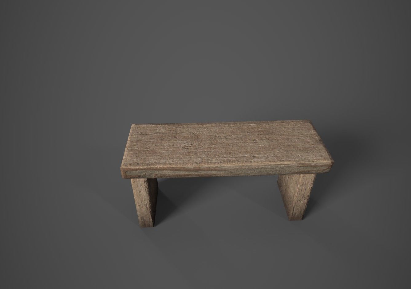 3D model Ancient Log Benches VR / AR / low-poly | CGTrader