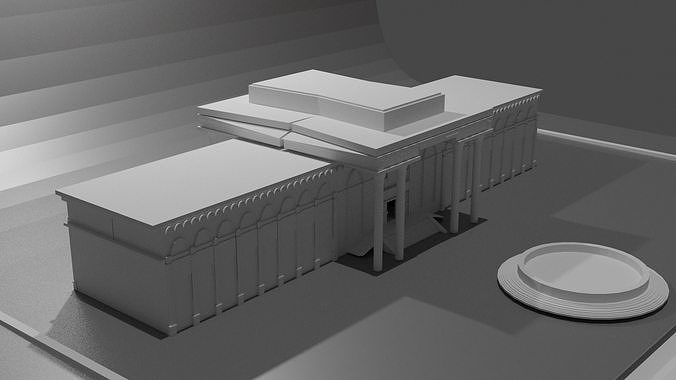 Building lincoln memorial 3D model | CGTrader