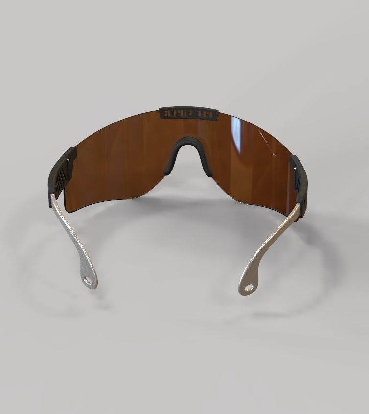 Pit Viper Sun-glass 3D model 3D printable | CGTrader