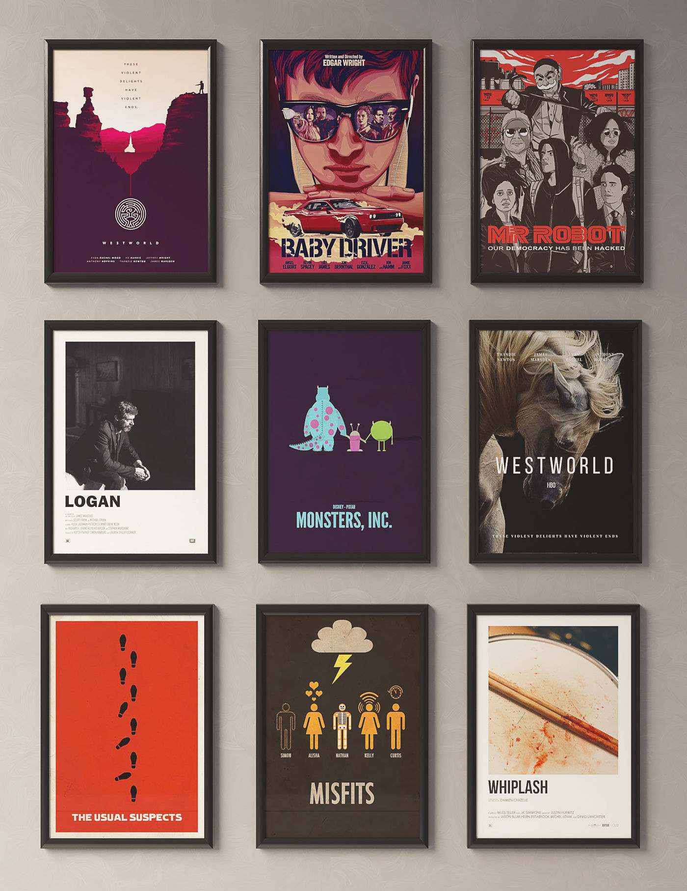 Movie posters - 3 3D model | CGTrader