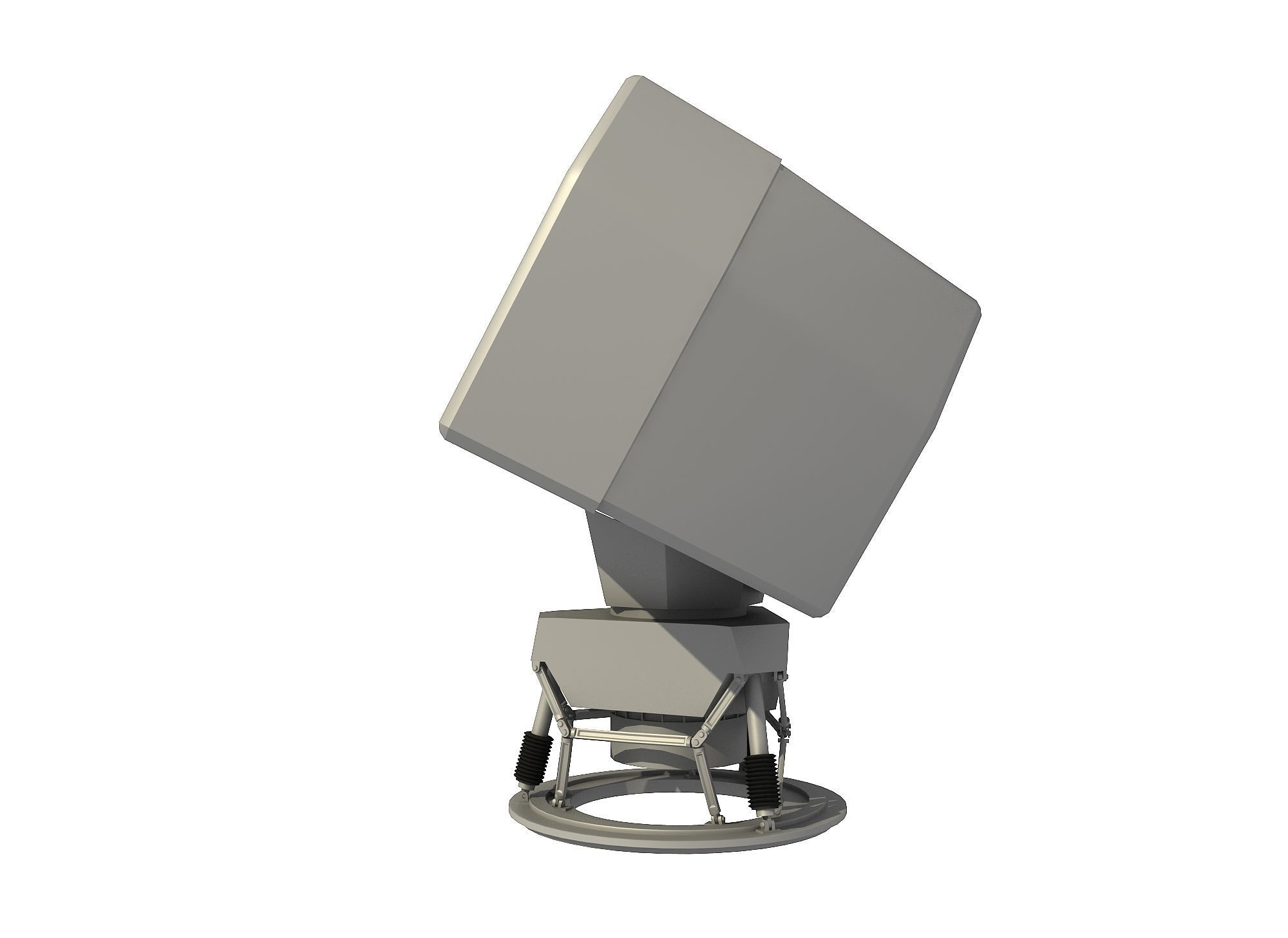 NAVAL SENSORS AND RADARS 3D model | CGTrader