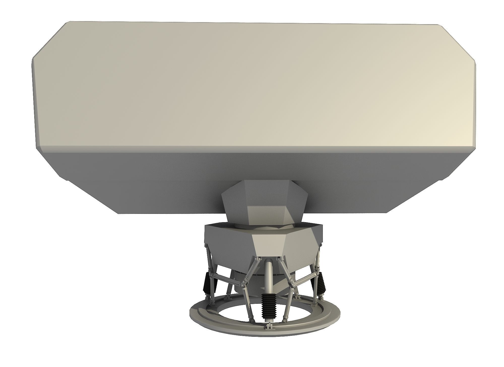 NAVAL SENSORS AND RADARS 3D model | CGTrader