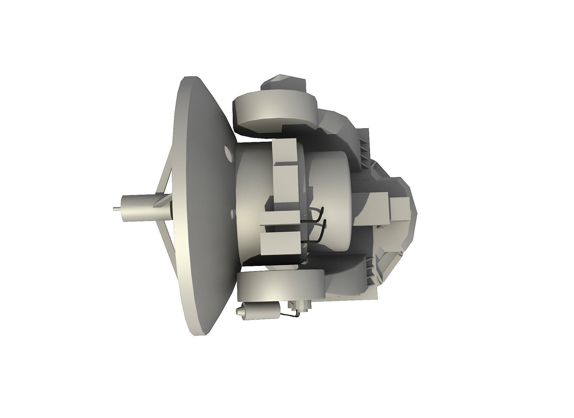 MK 92 STIR FIRE CONTROL RADAR 3D model | CGTrader