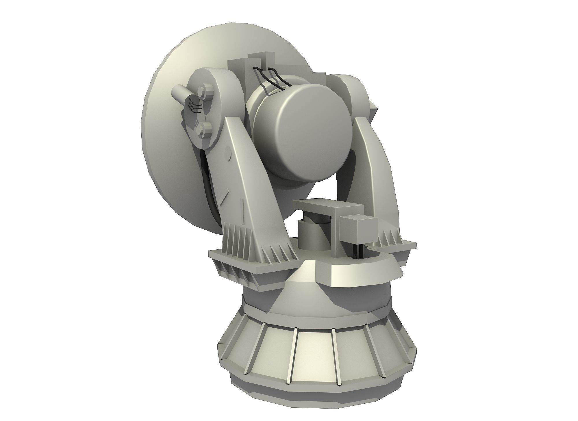 MK 92 STIR FIRE CONTROL RADAR 3D model | CGTrader