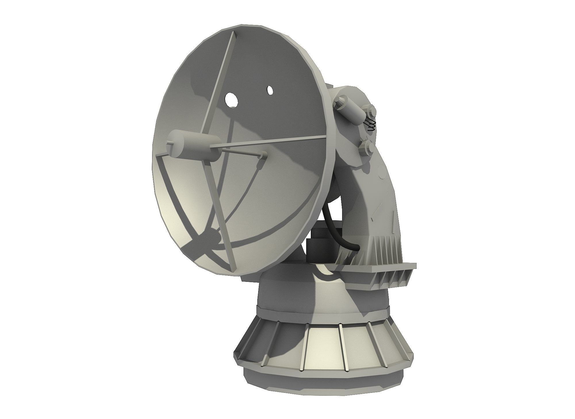 MK 92 STIR FIRE CONTROL RADAR 3D model | CGTrader