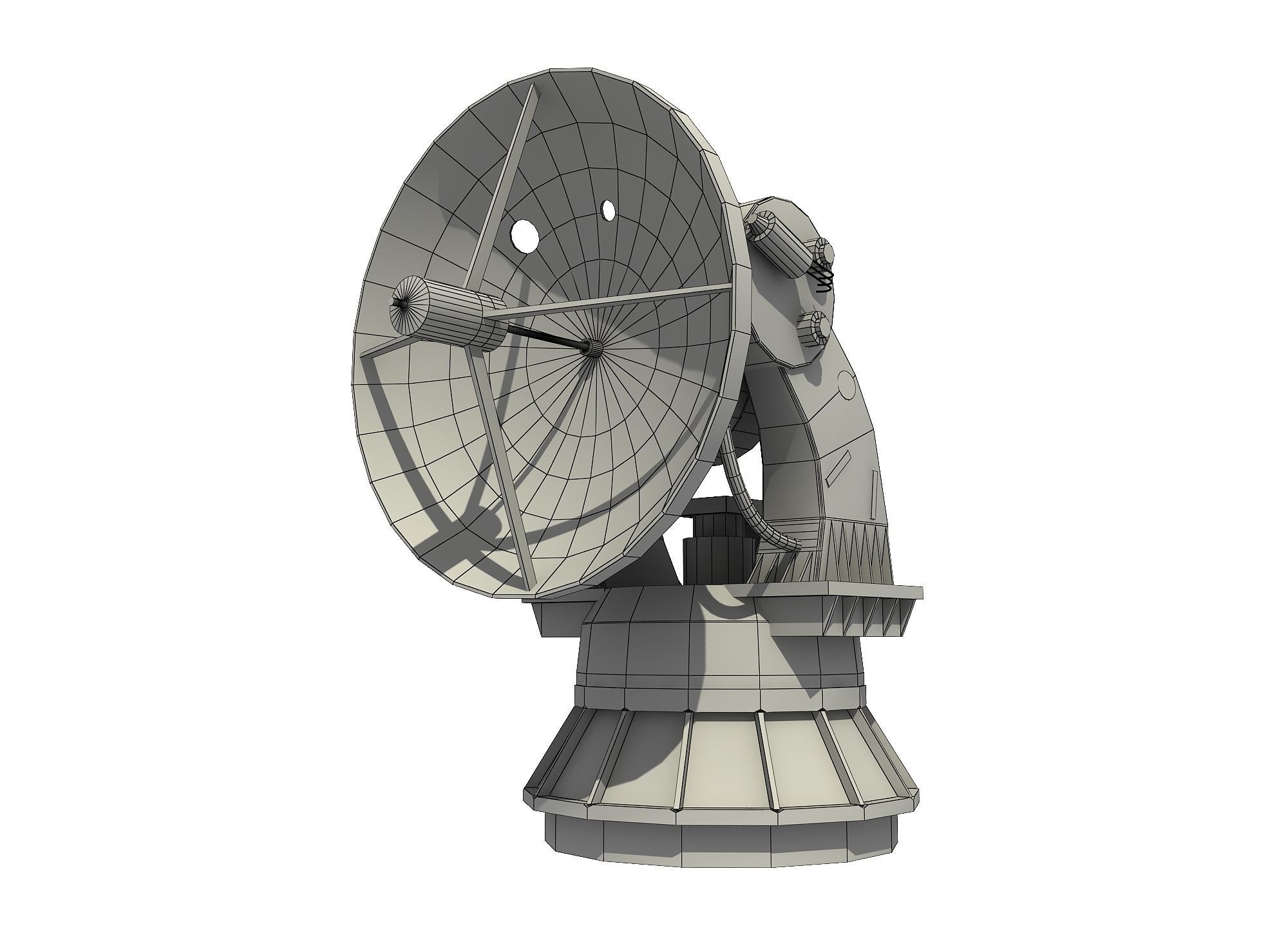 MK 92 STIR FIRE CONTROL RADAR 3D model | CGTrader