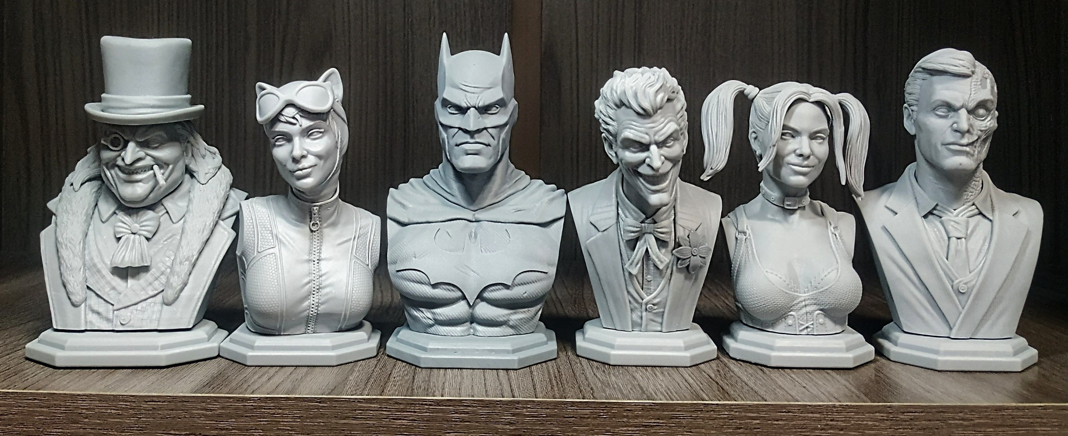 DC BUST PACK STL 3D model 3D printable | CGTrader