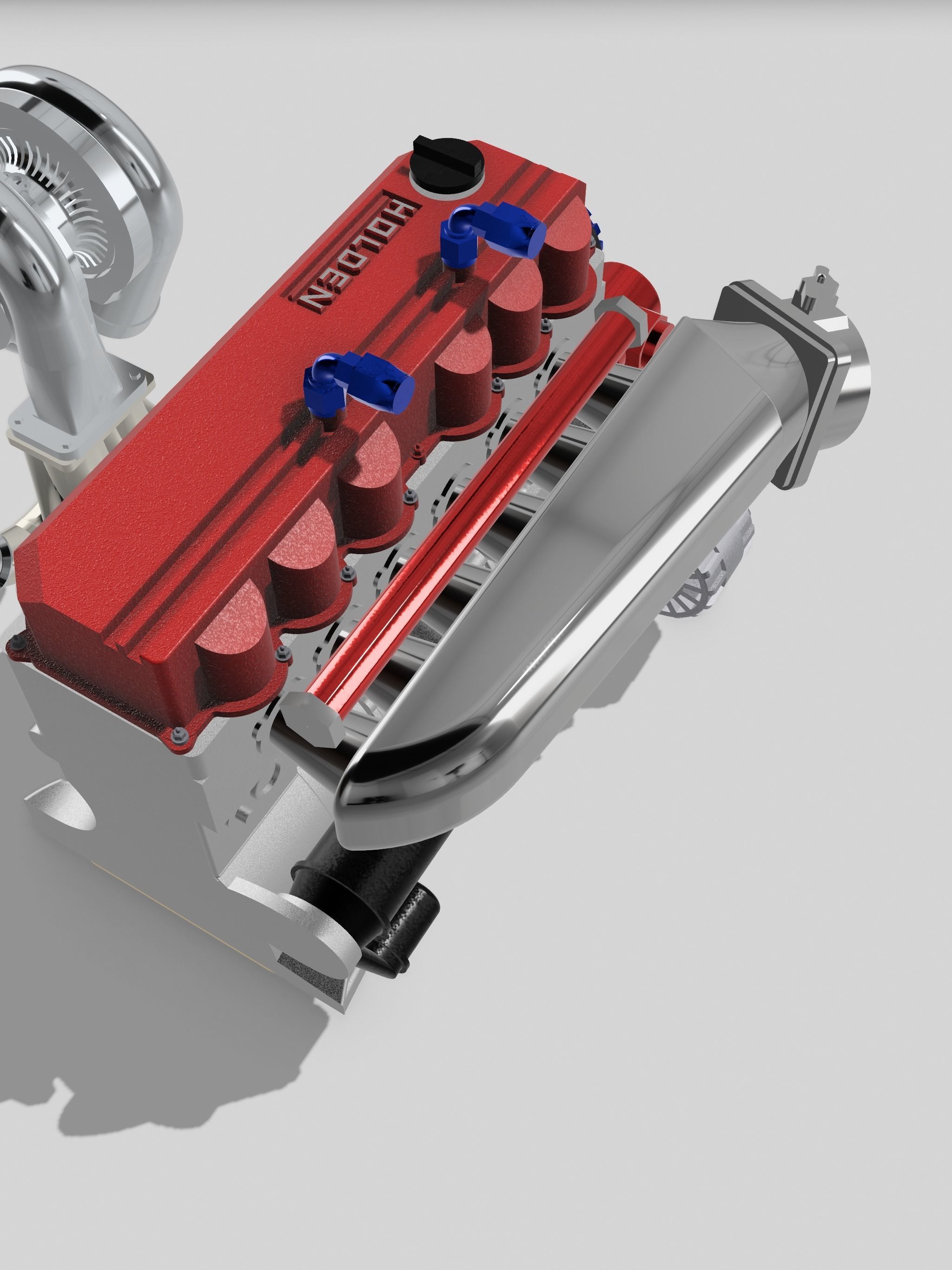 Nissan Holden RB30 DET SOHC Turbo VL Commodore RB 3D model 3D printable ...