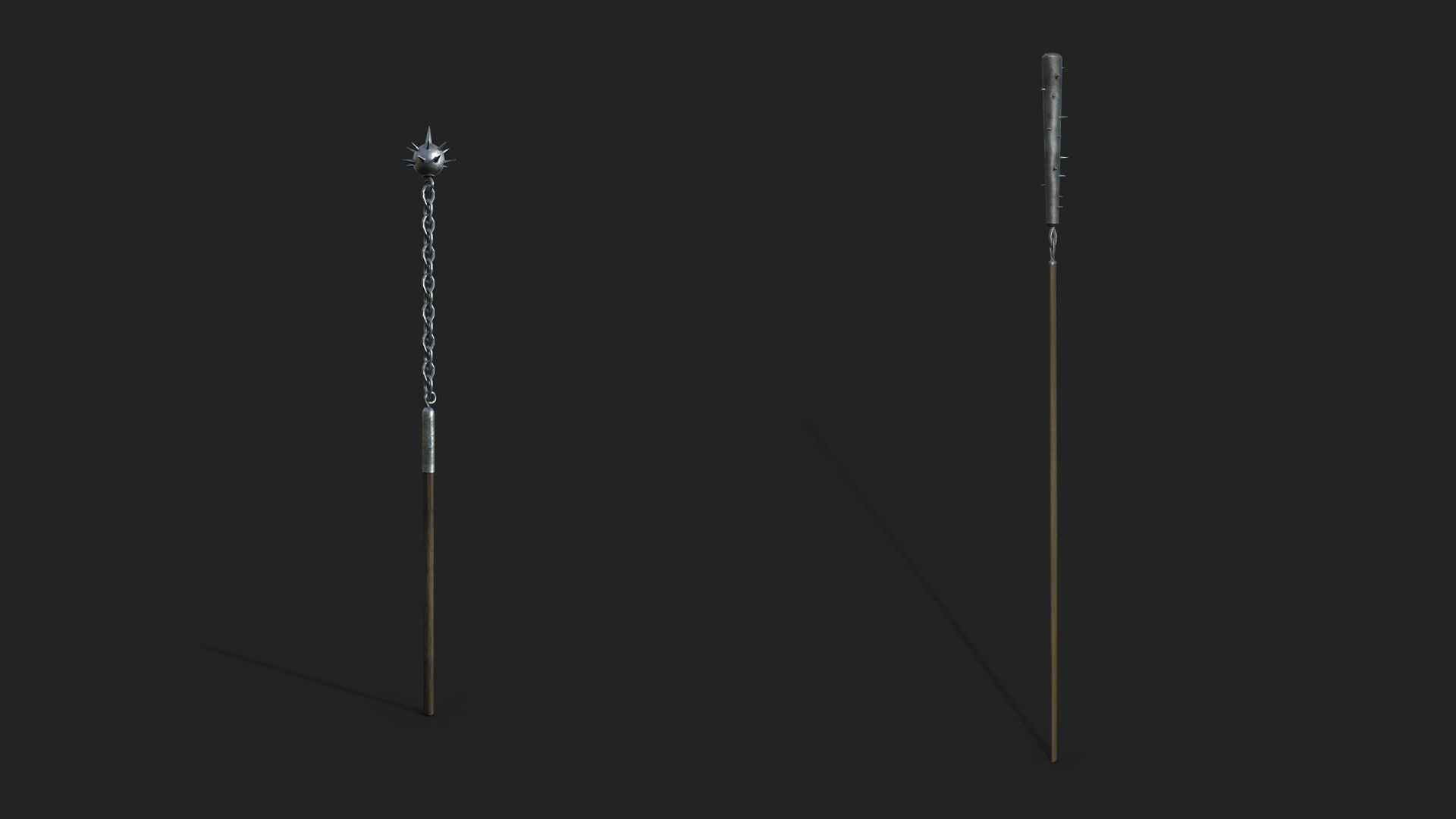 3D model Realistic Medieval Flails VR / AR / low-poly | CGTrader