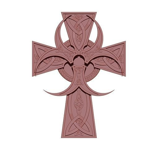 Cross 3D model 3D printable | CGTrader