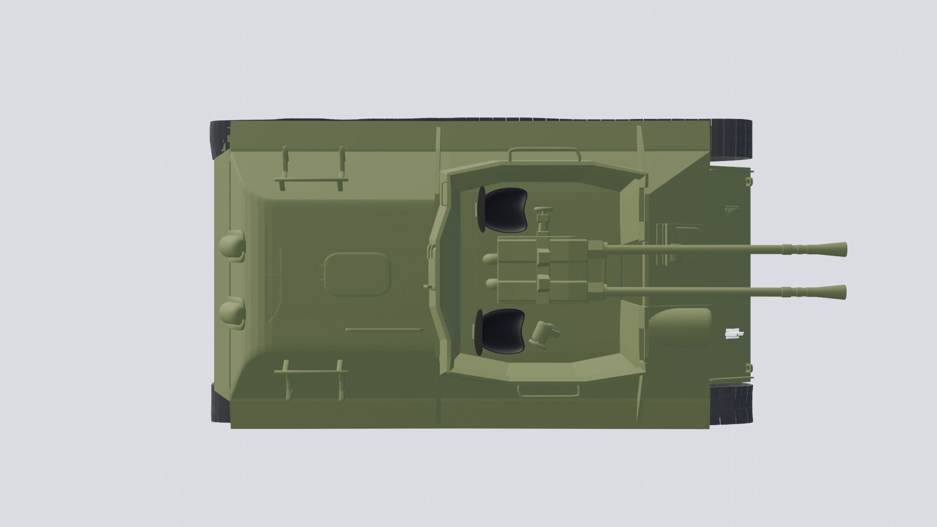 3D model Type 63 anti air tank VR / AR / low-poly | CGTrader