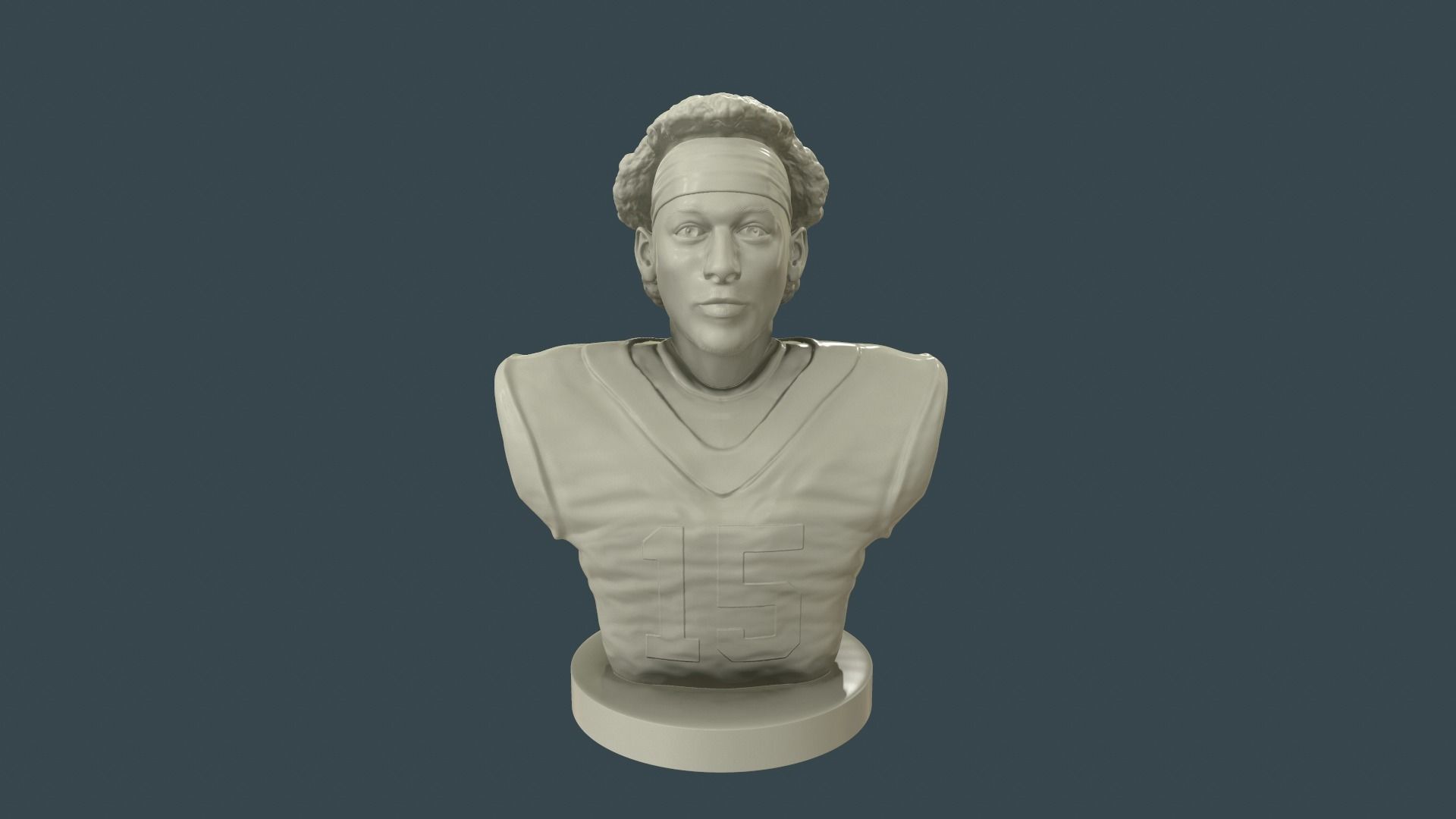 Patrick Mahomes 3D model 3D printable | CGTrader