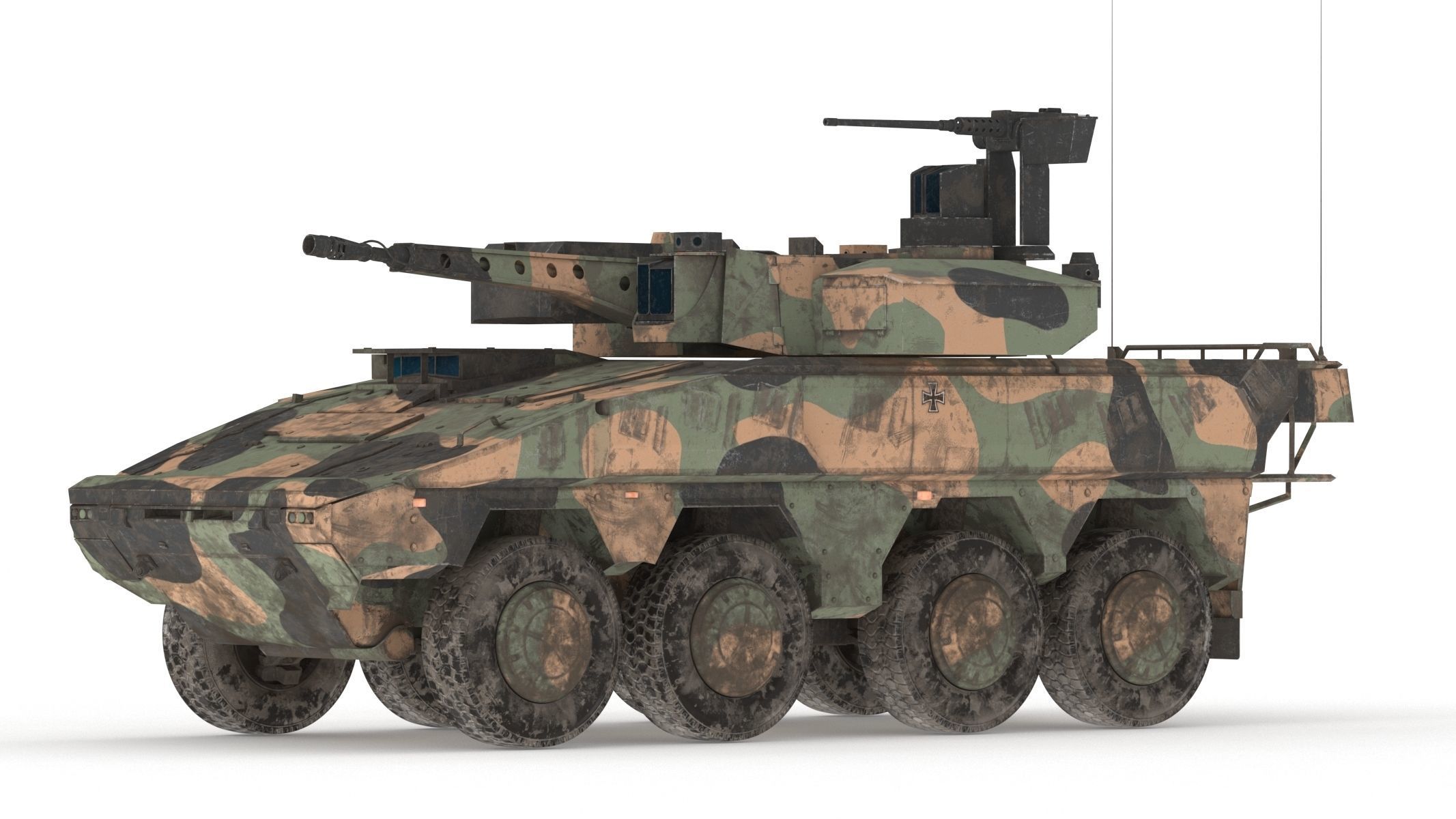 3D model Boxer MRAV Low Poly VR / AR / low-poly | CGTrader