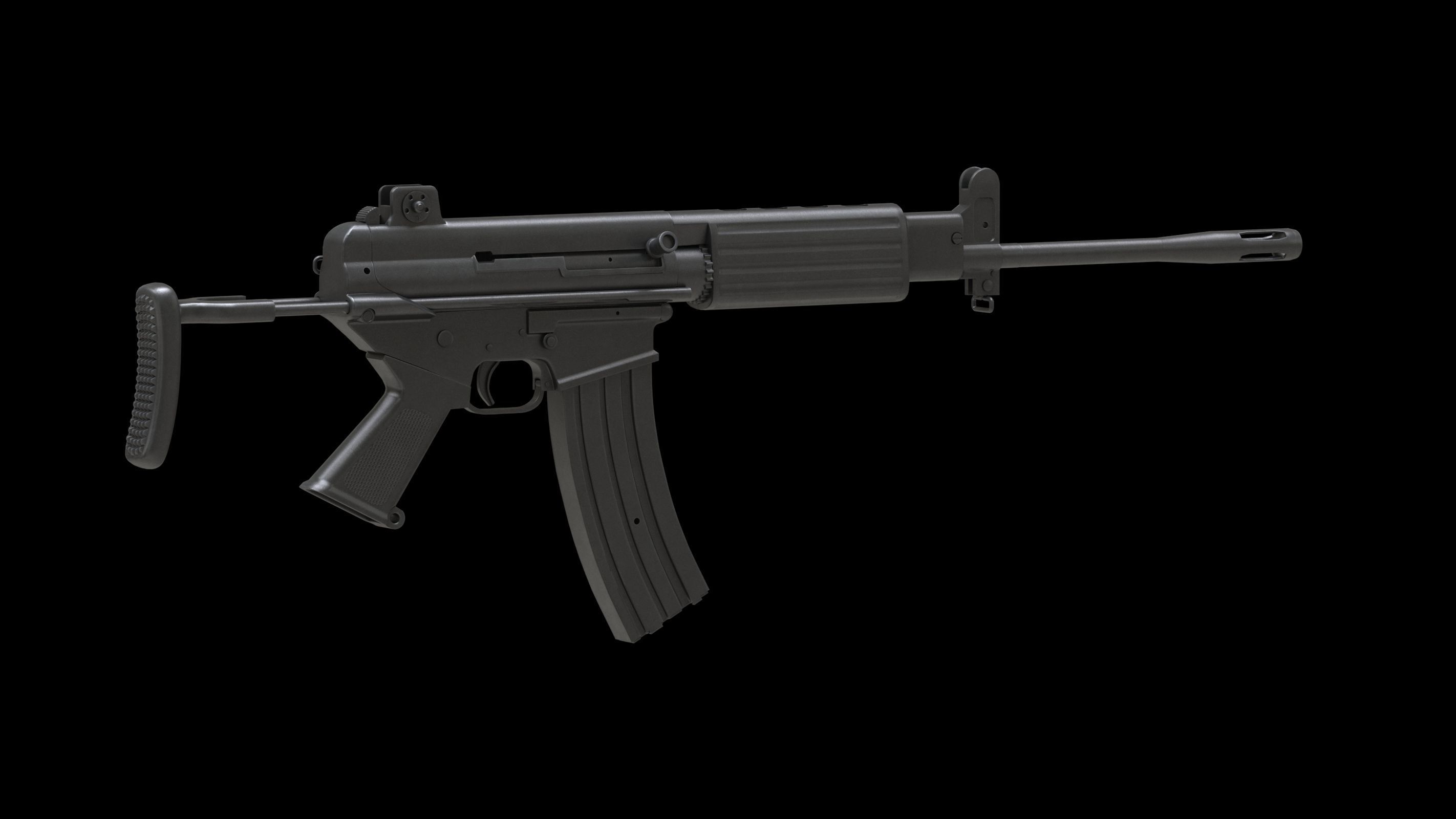 3D model Daewoo K1 Low Poly VR / AR / low-poly | CGTrader