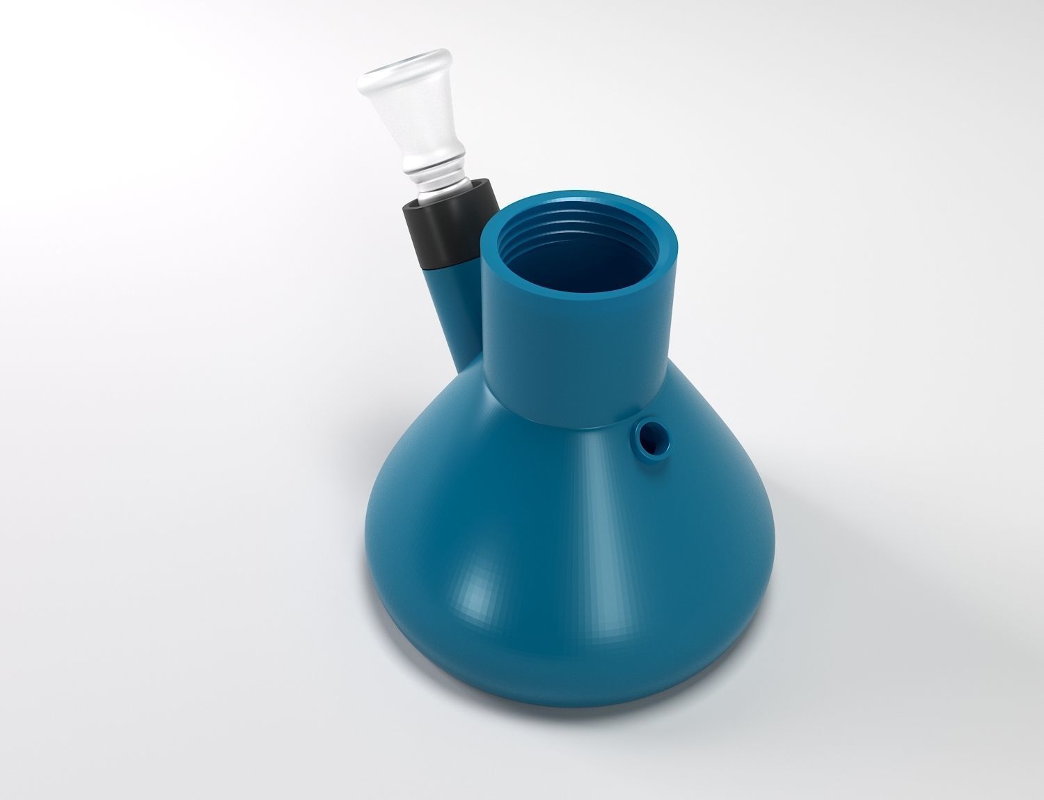 BUILD A CUSTOM BONG - BASE PART 3D model 3D printable | CGTrader