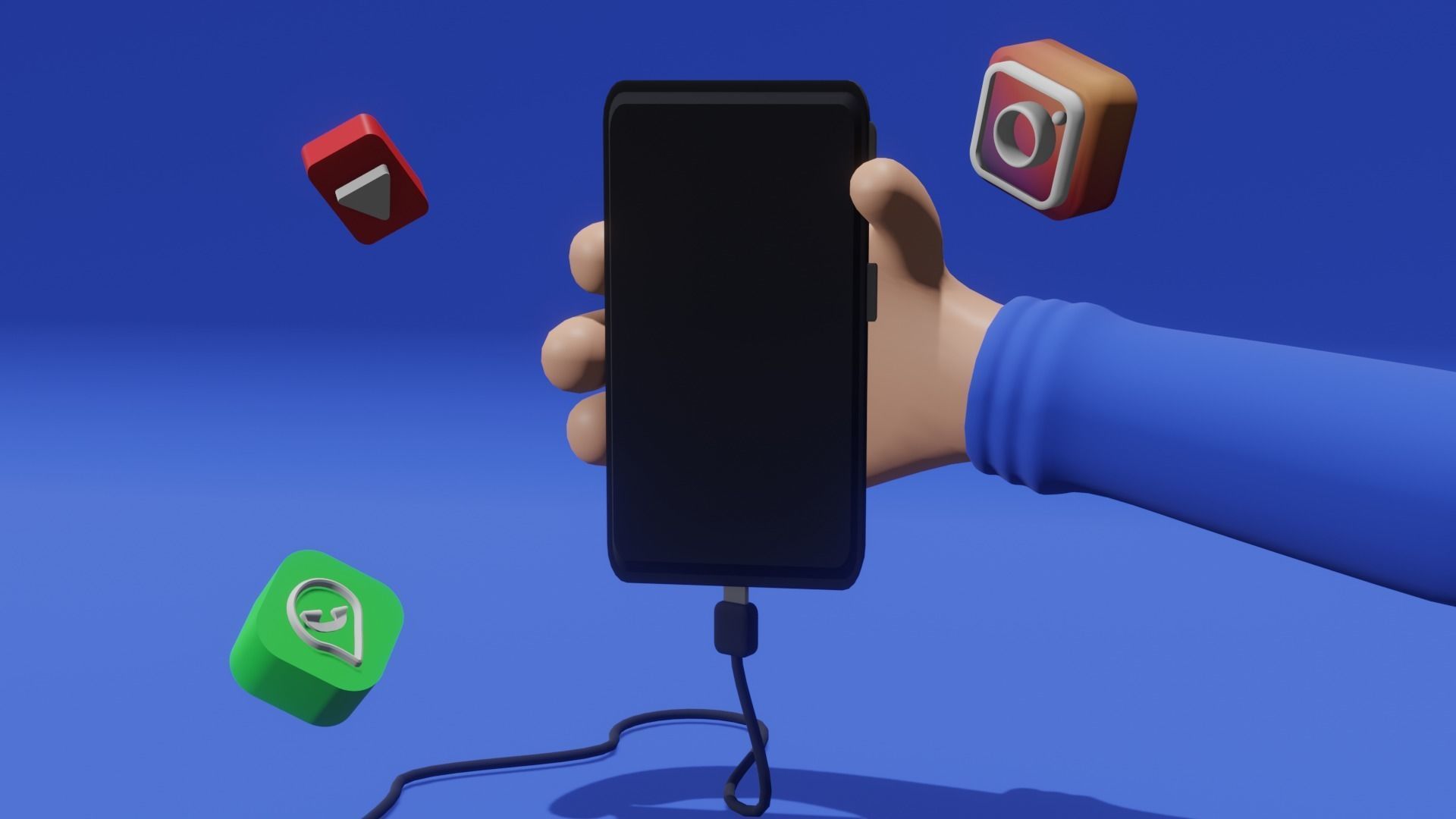 Handy animation free 3D model animated | CGTrader