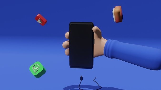 Handy animation free 3D model animated | CGTrader