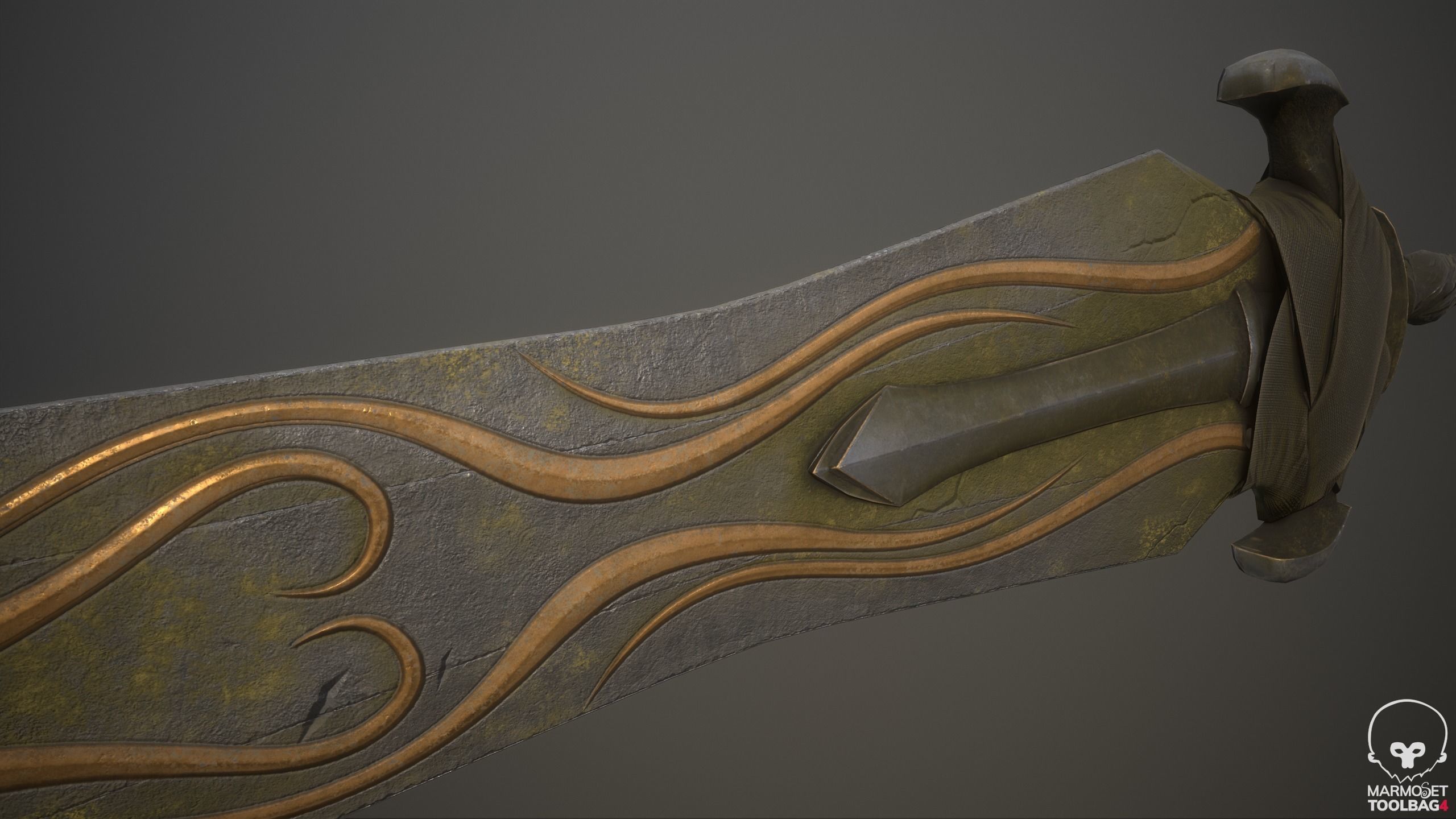 3D model Shard of giant s sword VR / AR / low-poly | CGTrader