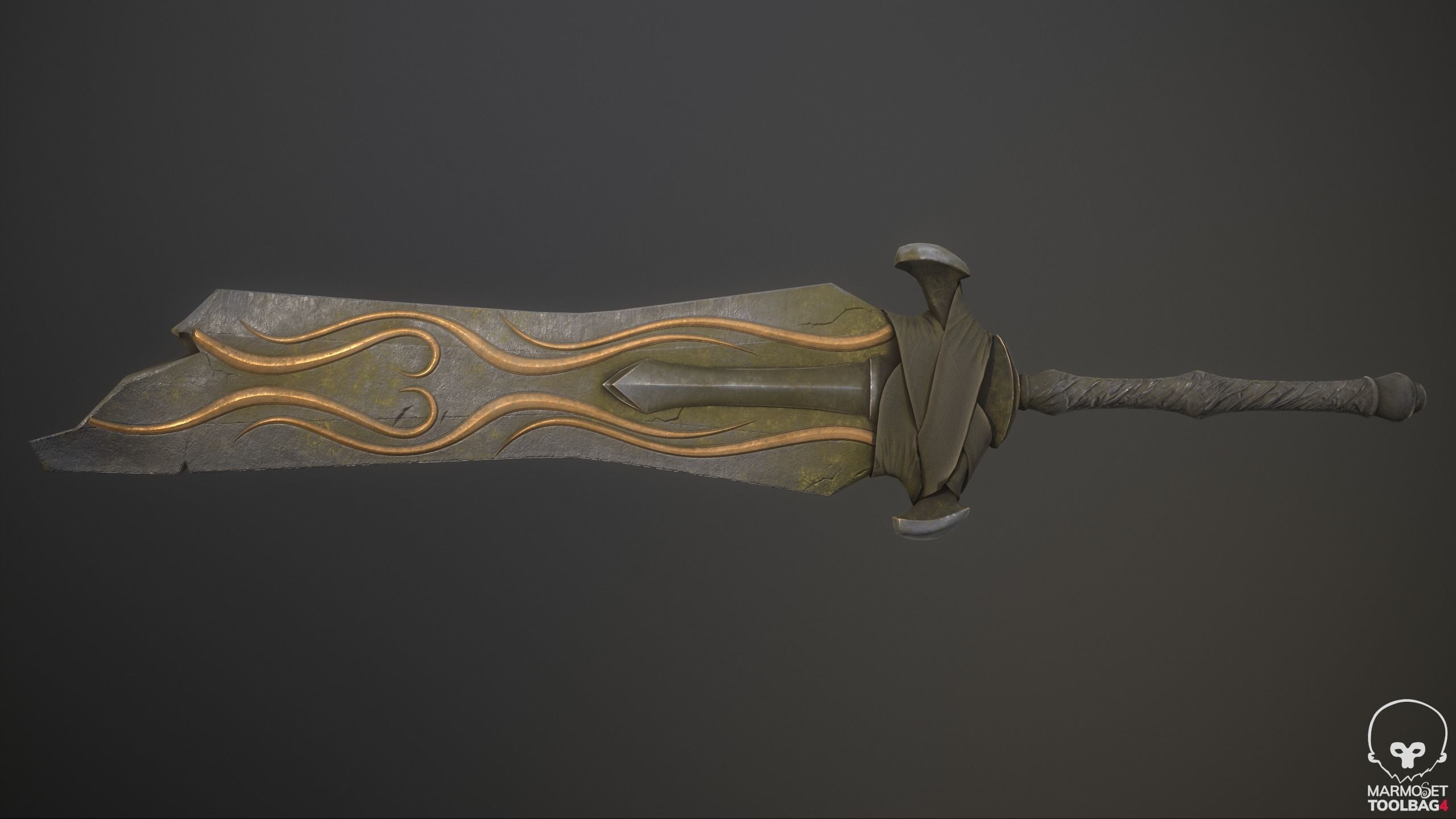 3D model Shard of giant s sword VR / AR / low-poly | CGTrader