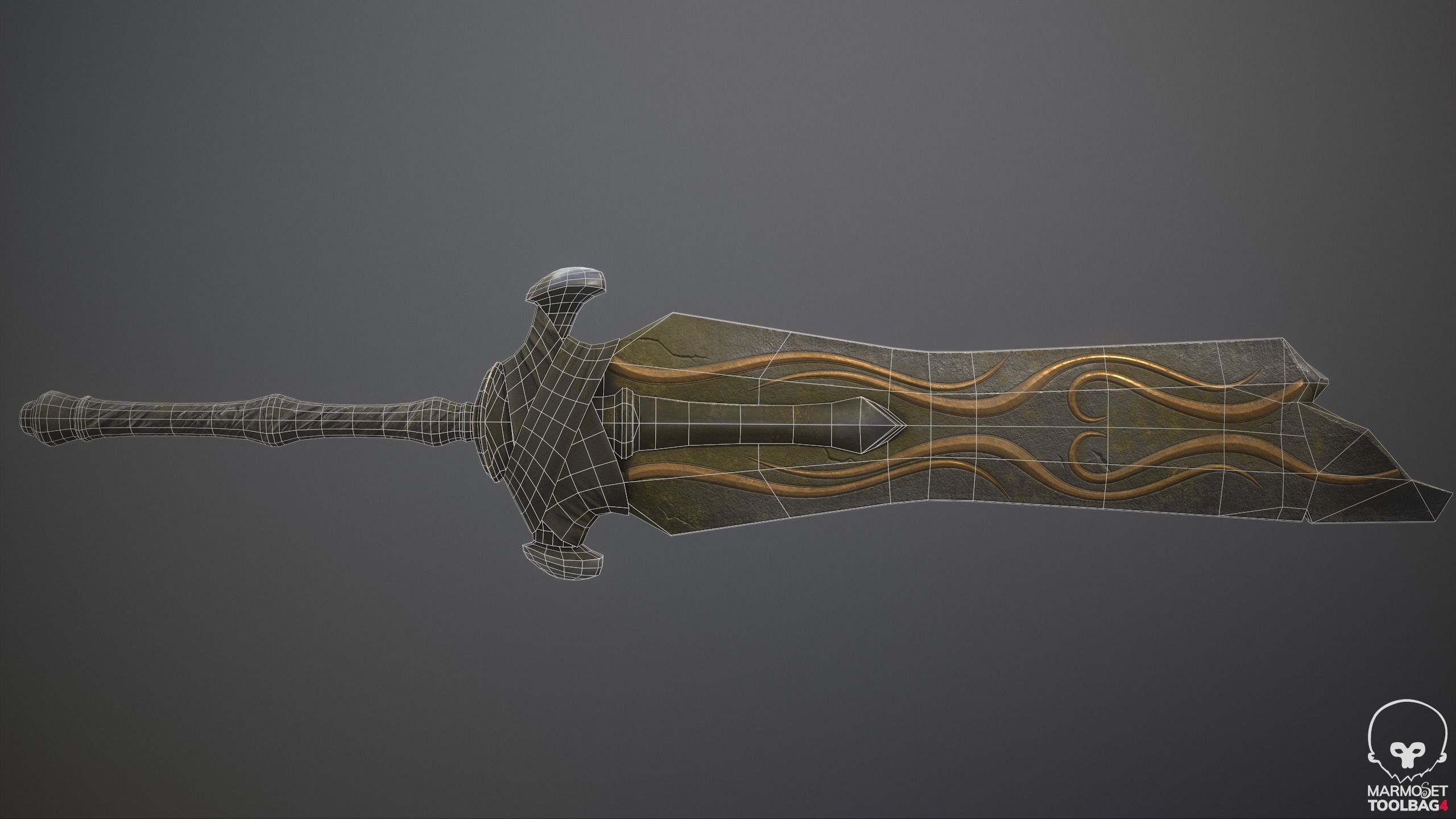3D model Shard of giant s sword VR / AR / low-poly | CGTrader