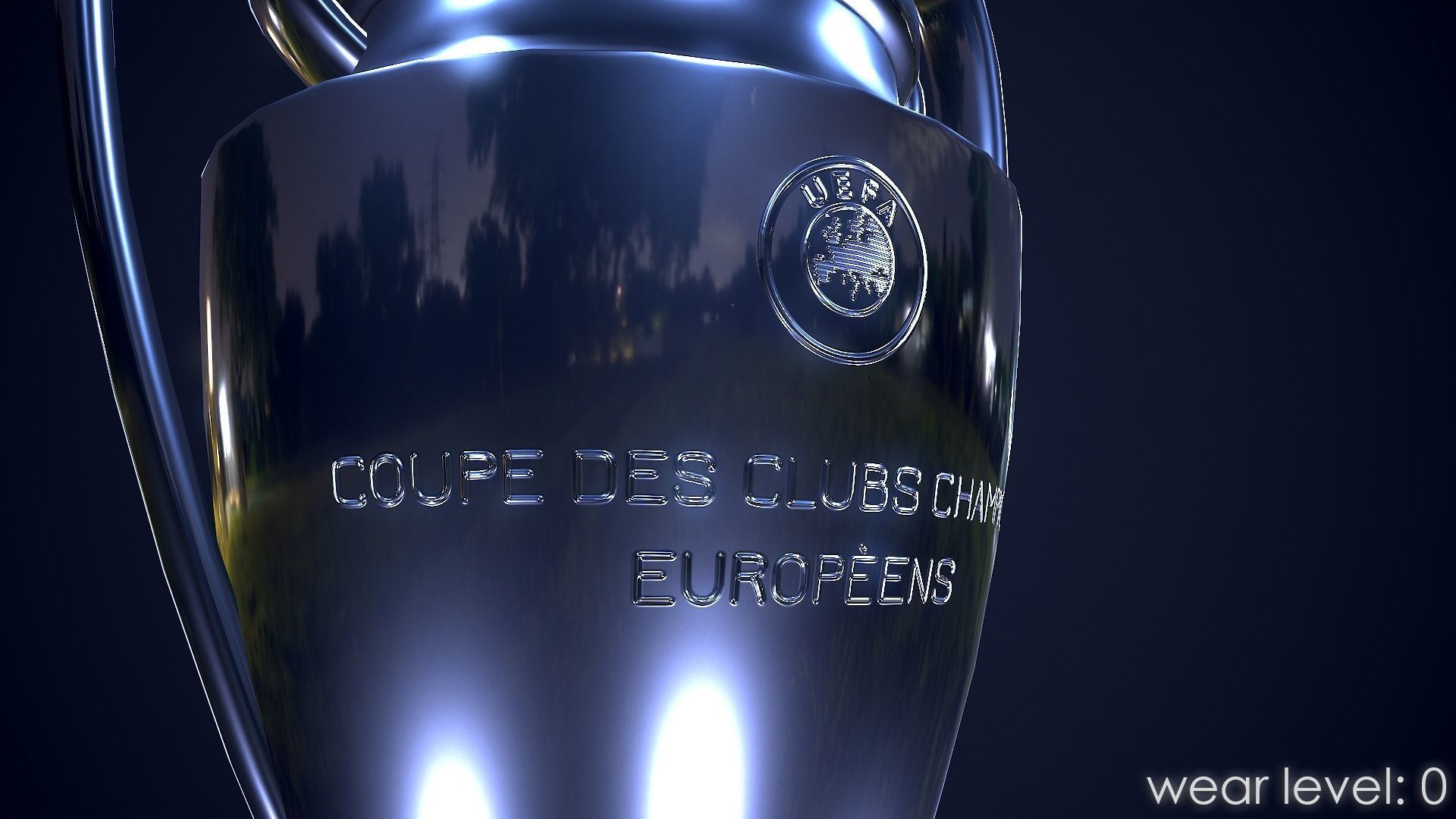 UEFA Champions League Trophy free 3D model | CGTrader