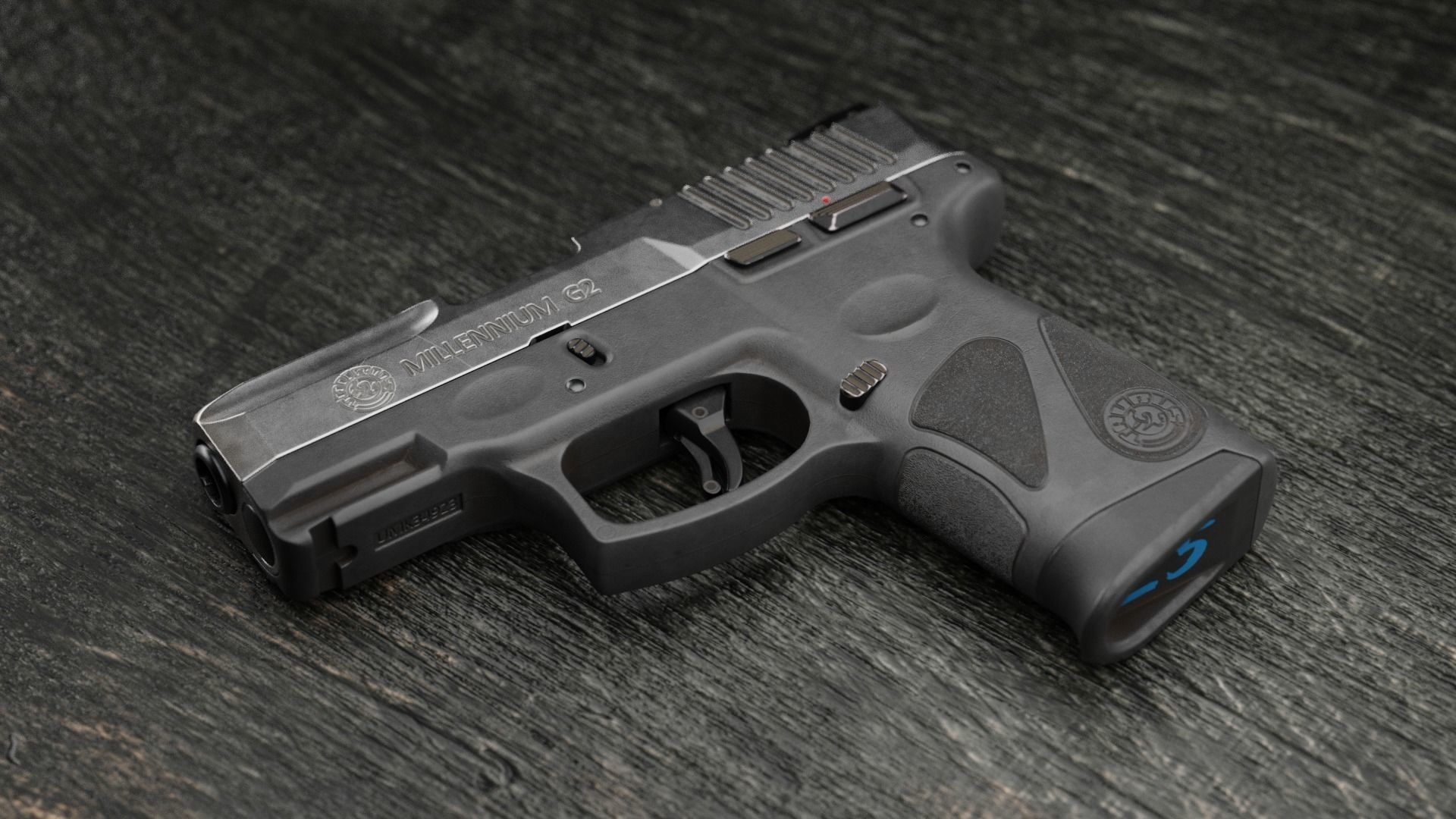 3D model Taurus G2 Millennium PT111 VR / AR / low-poly | CGTrader