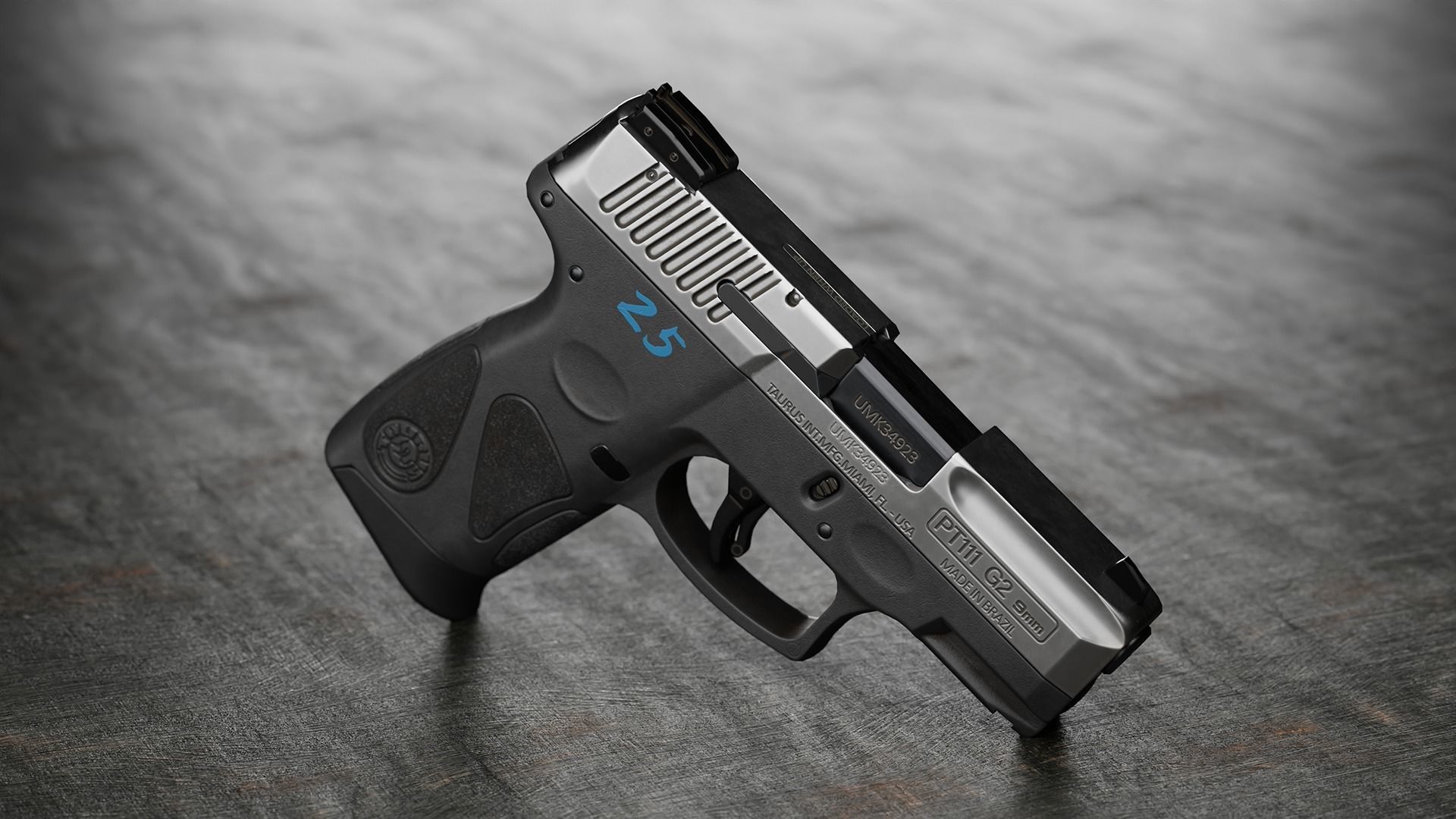 3D model Taurus G2 Millennium PT111 VR / AR / low-poly | CGTrader