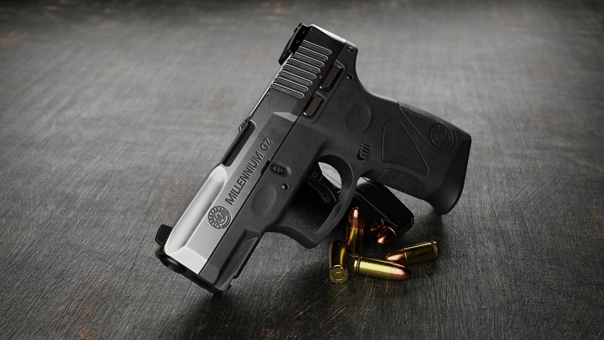 3D model Taurus G2 Millennium PT111 VR / AR / low-poly | CGTrader