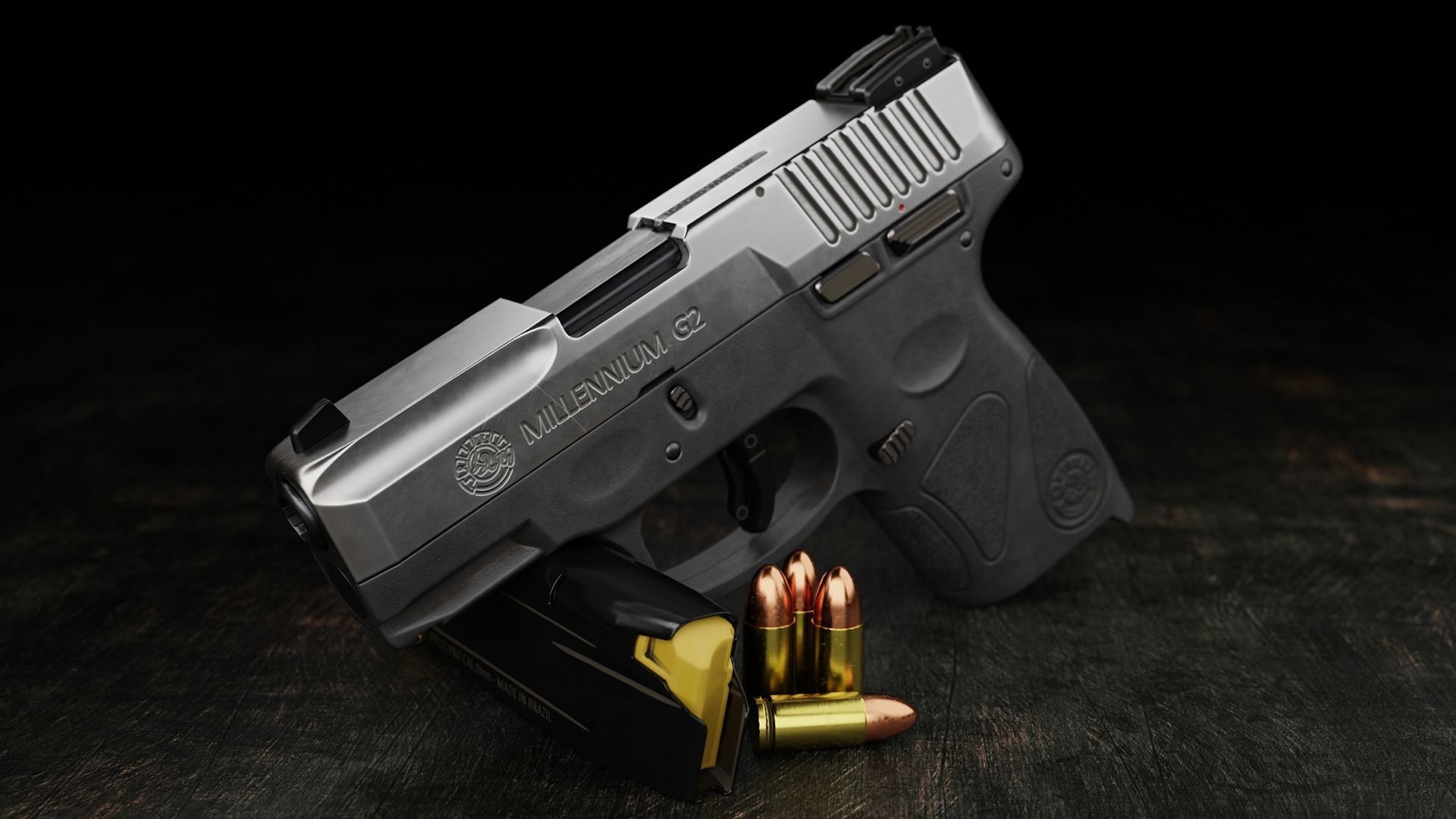 3D model Taurus G2 Millennium PT111 VR / AR / low-poly | CGTrader