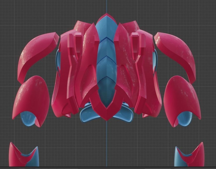 Kamen Rider Revi Revice 3D printable upper body armor 3D model 3D ...