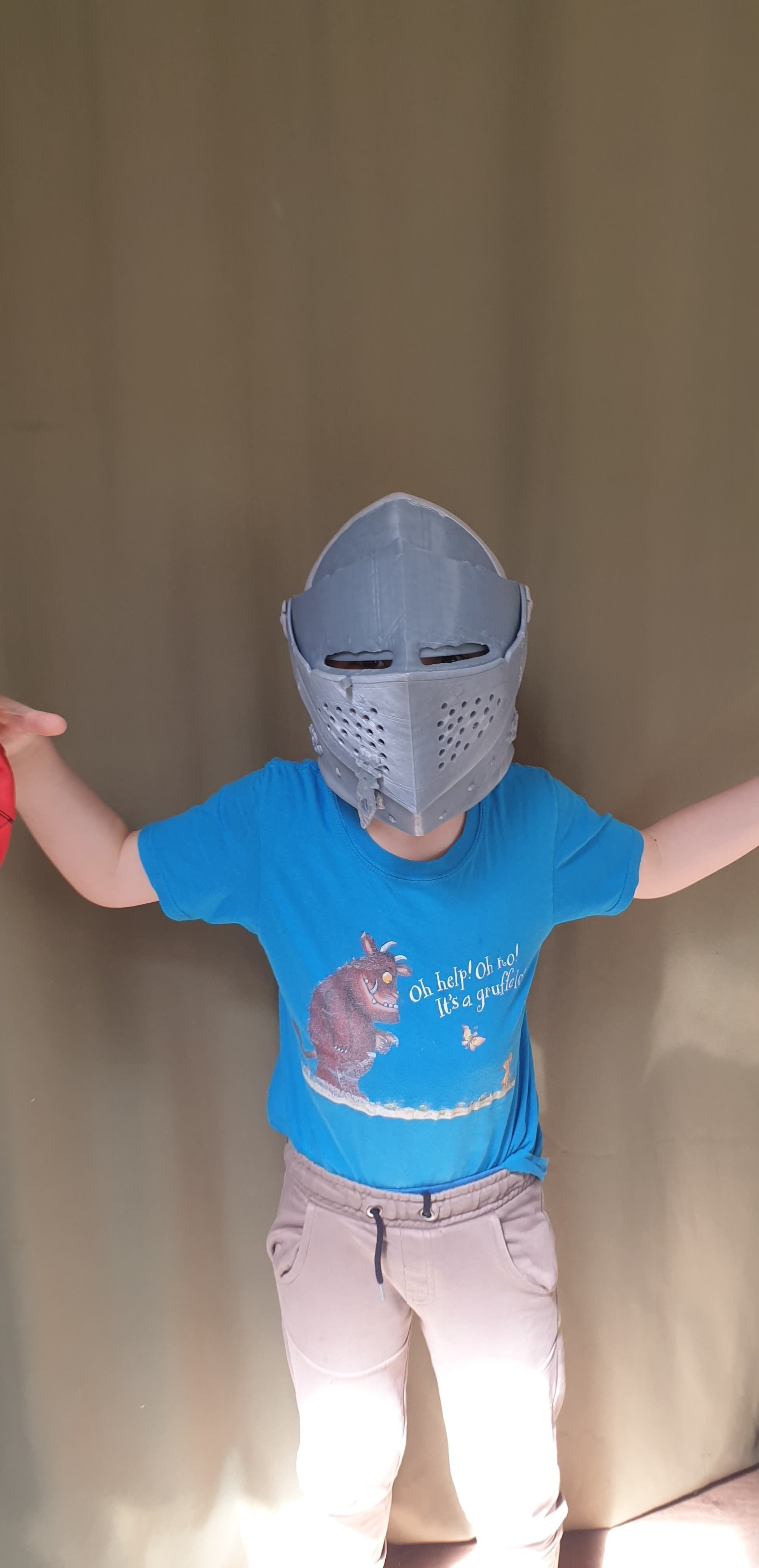 Jousting Helmet II functional 3D model 3D printable | CGTrader