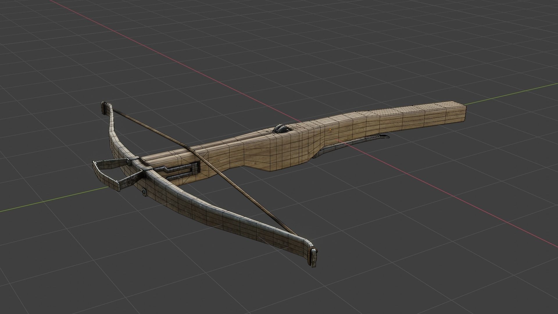 3D model Medieval Crossbow 4k PBR Low poly VR / AR / low-poly | CGTrader