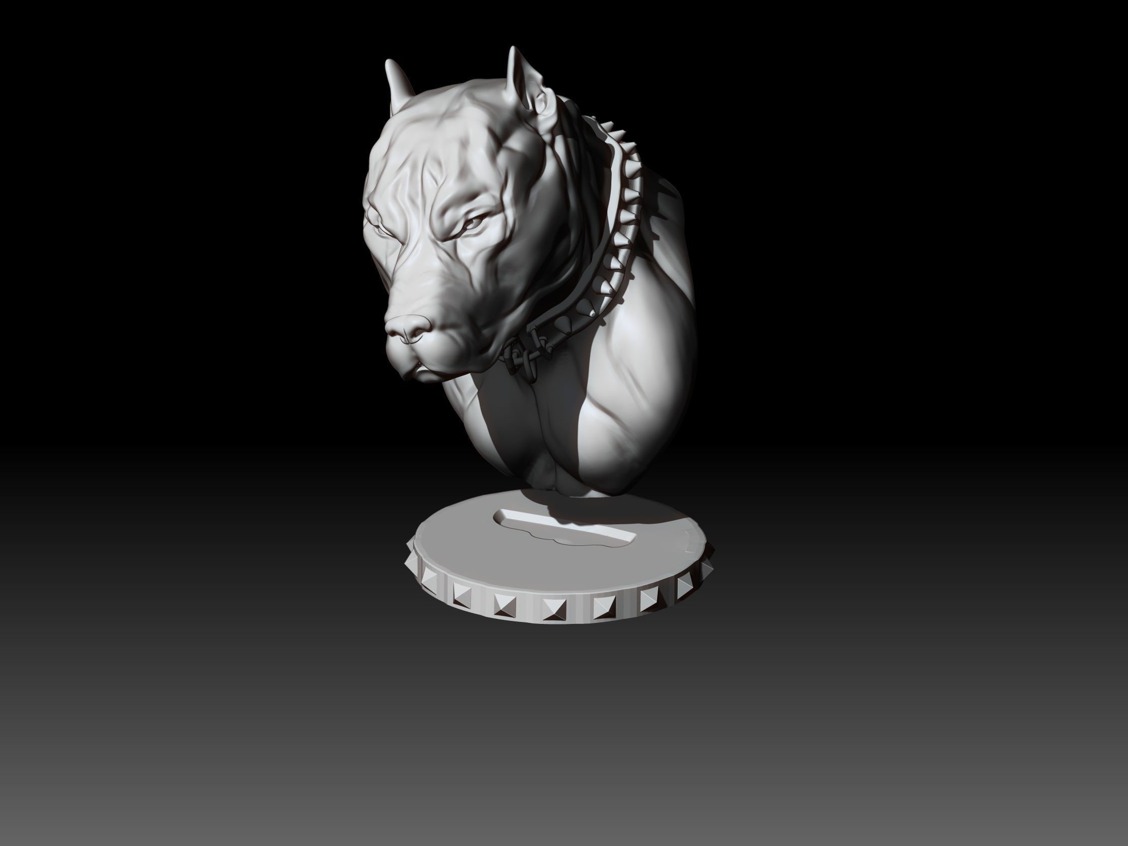 PITBULL PRINTREADY 3D model 3D printable | CGTrader
