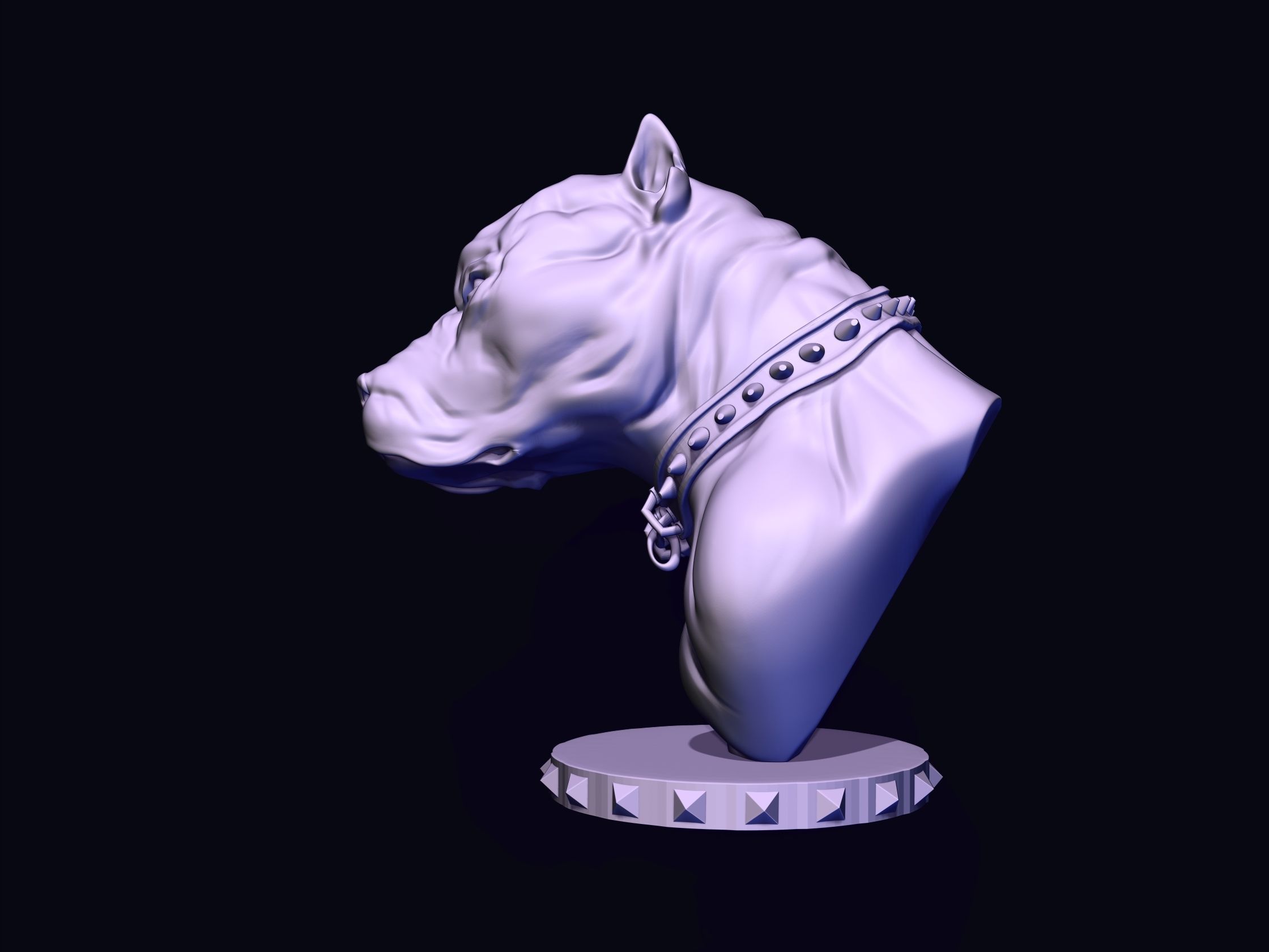 PITBULL PRINTREADY 3D model 3D printable | CGTrader
