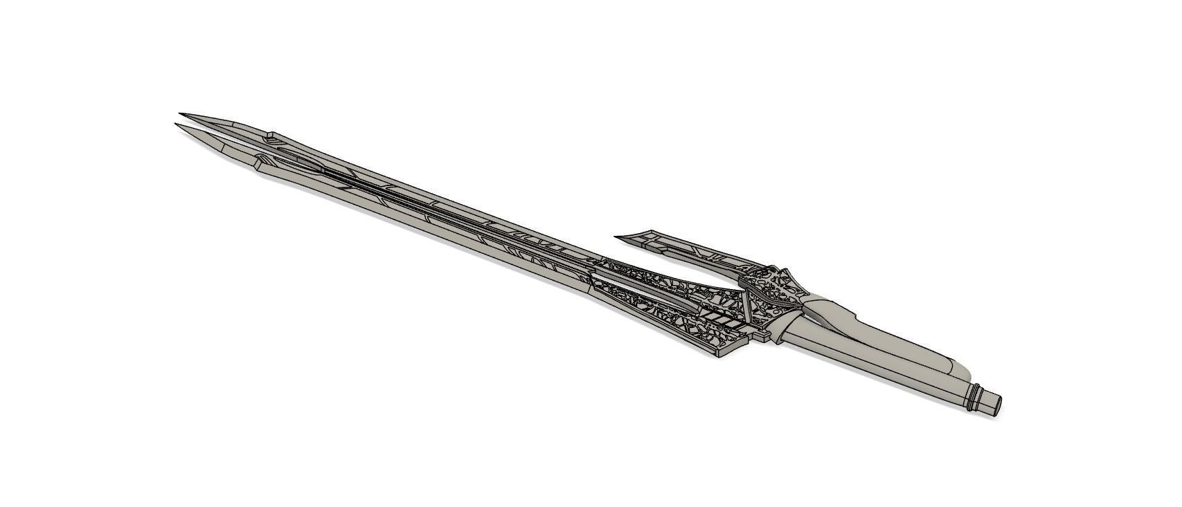 Godslayer-Gamoras Sword 3D model 3D printable | CGTrader
