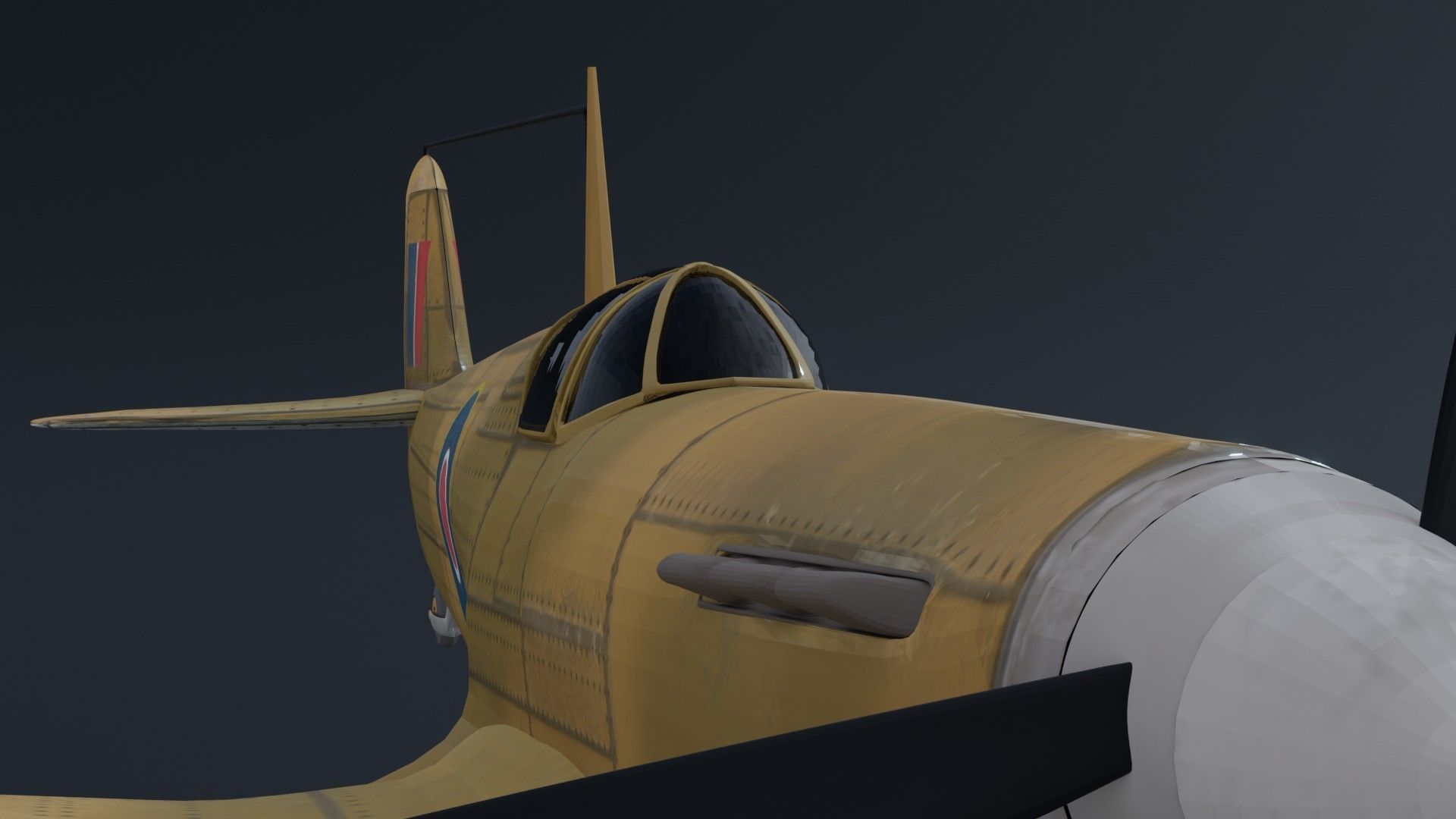 Spitfire 3d model - Blender free 3D model | CGTrader
