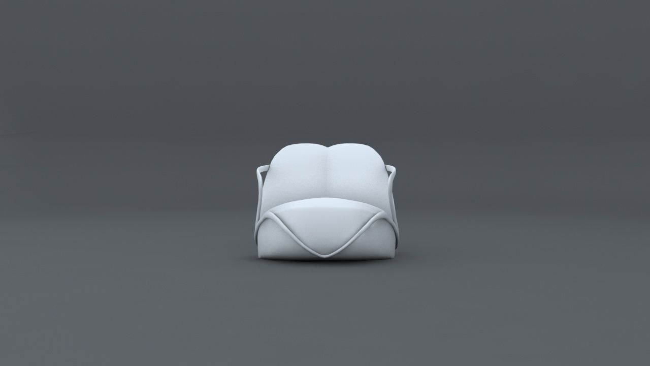 3D model Giorgetti Hug Chair VR / AR / low-poly | CGTrader