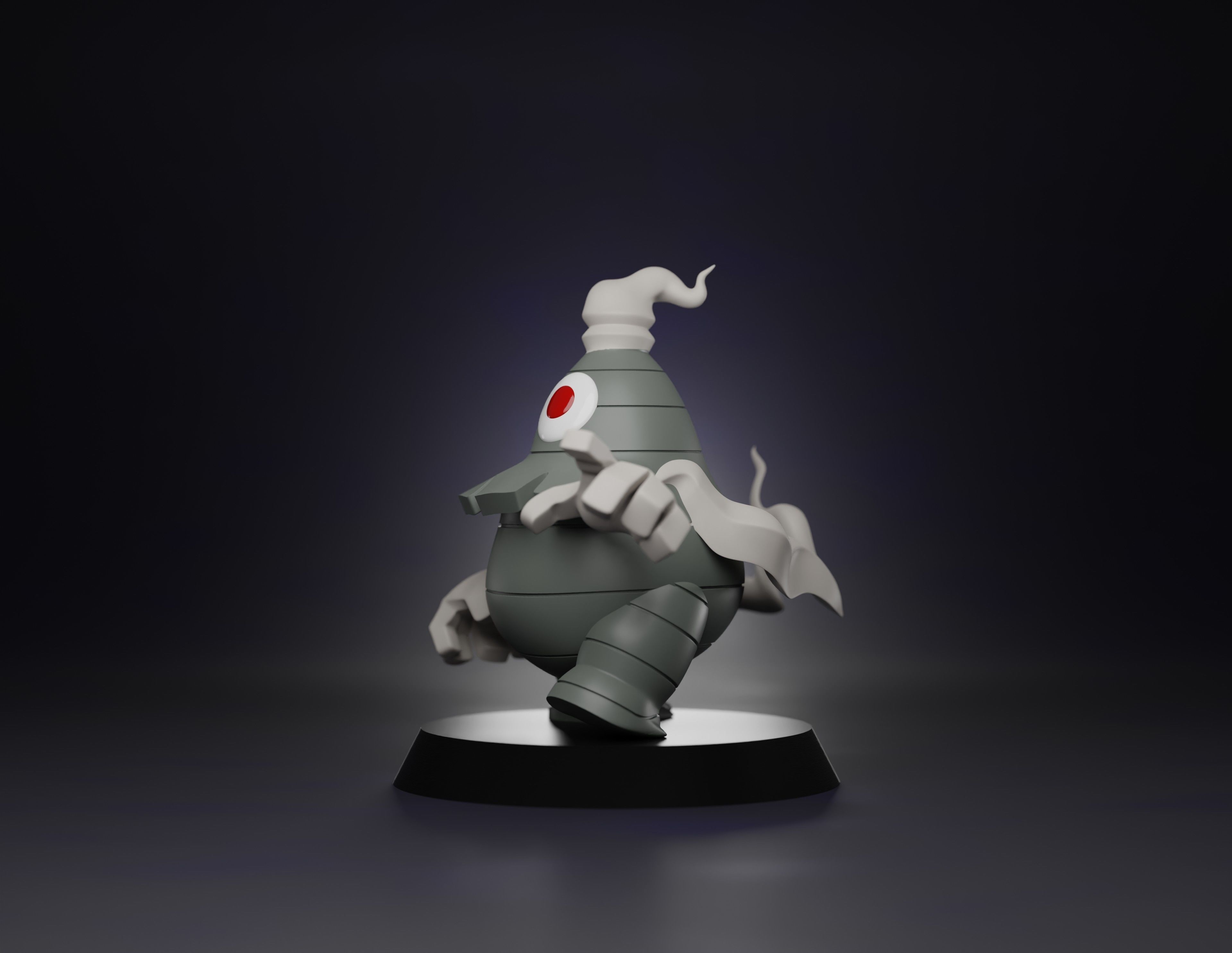 DUSCLOPS - 3D PRINTABLE POKEMON free 3D model 3D printable | CGTrader