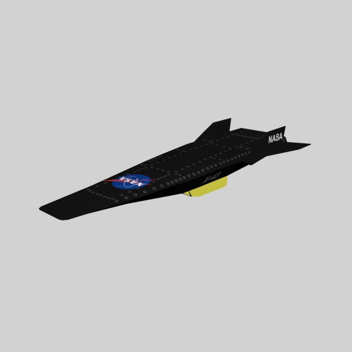 3D model NASA X-43A HYPER X VR / AR / low-poly | CGTrader
