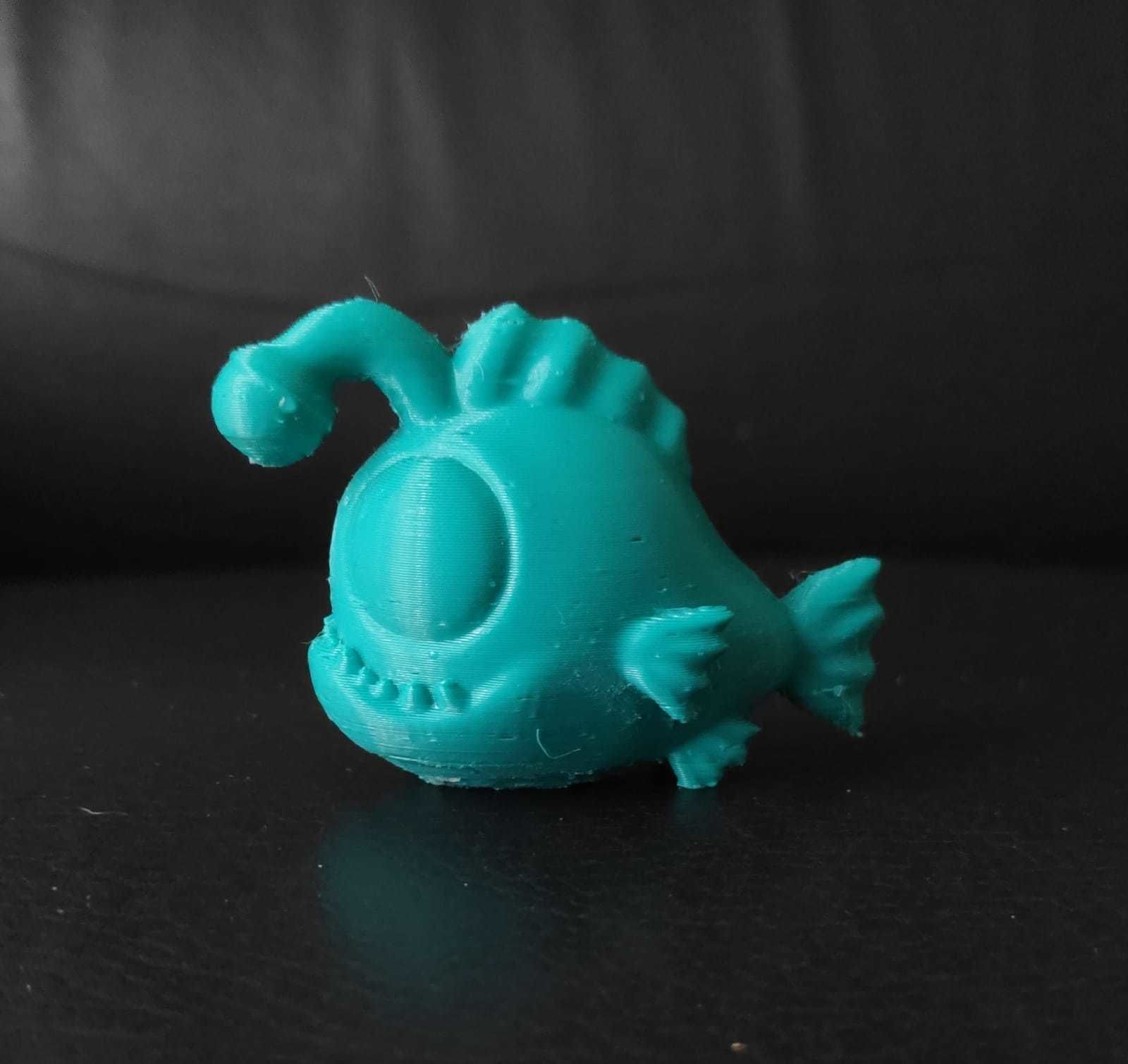 Black Devil Fish 3D model 3D printable | CGTrader