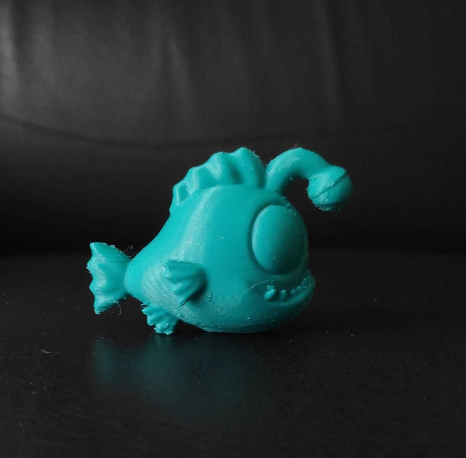 Black Devil Fish 3D model 3D printable | CGTrader