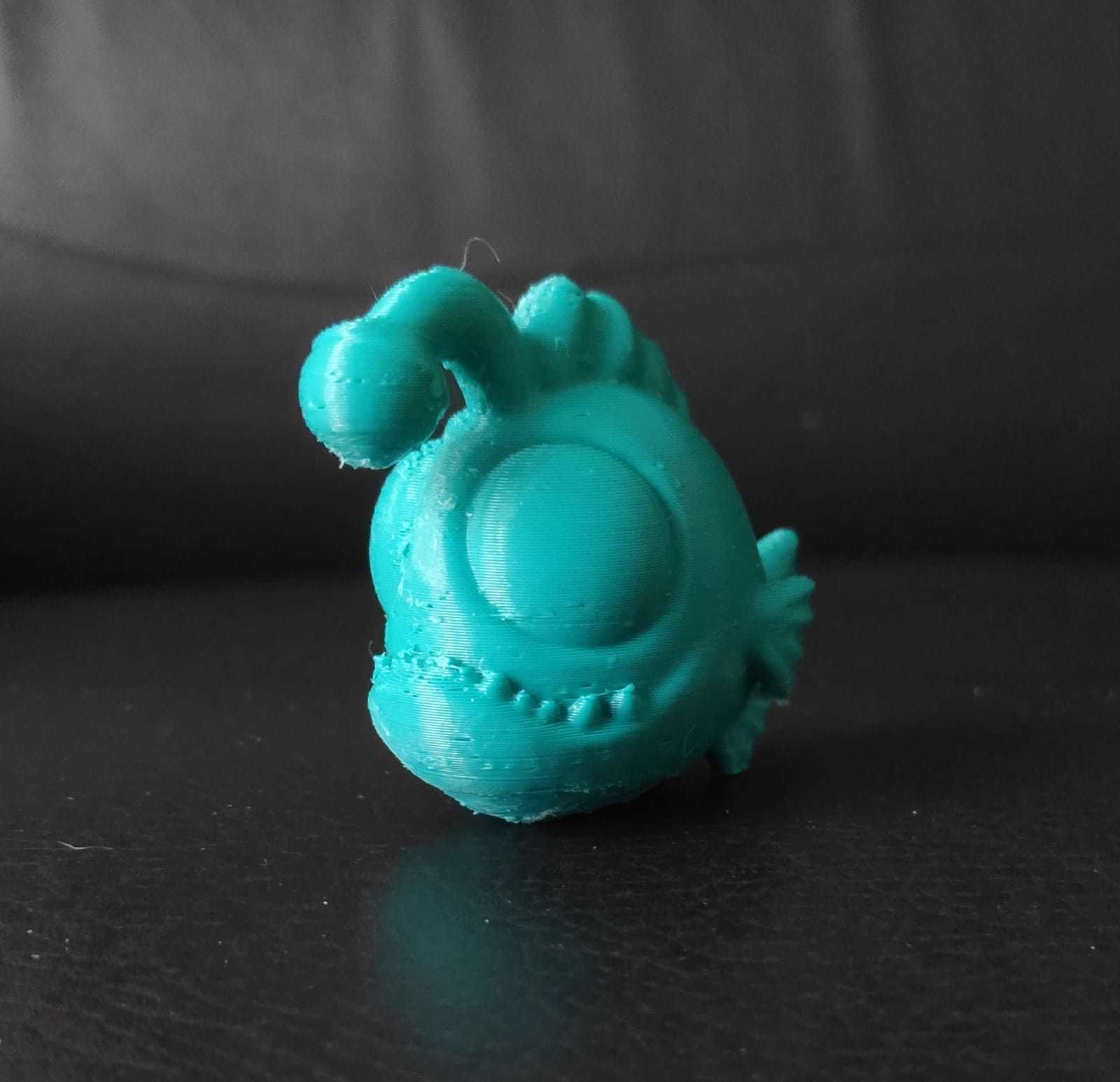 Black Devil Fish 3D model 3D printable | CGTrader