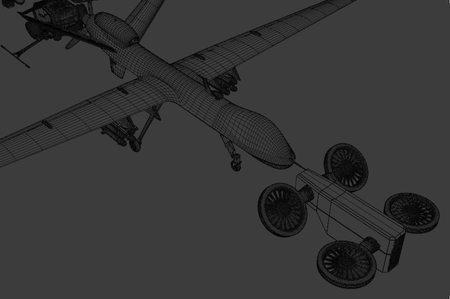 KITbash drones 3D model | CGTrader