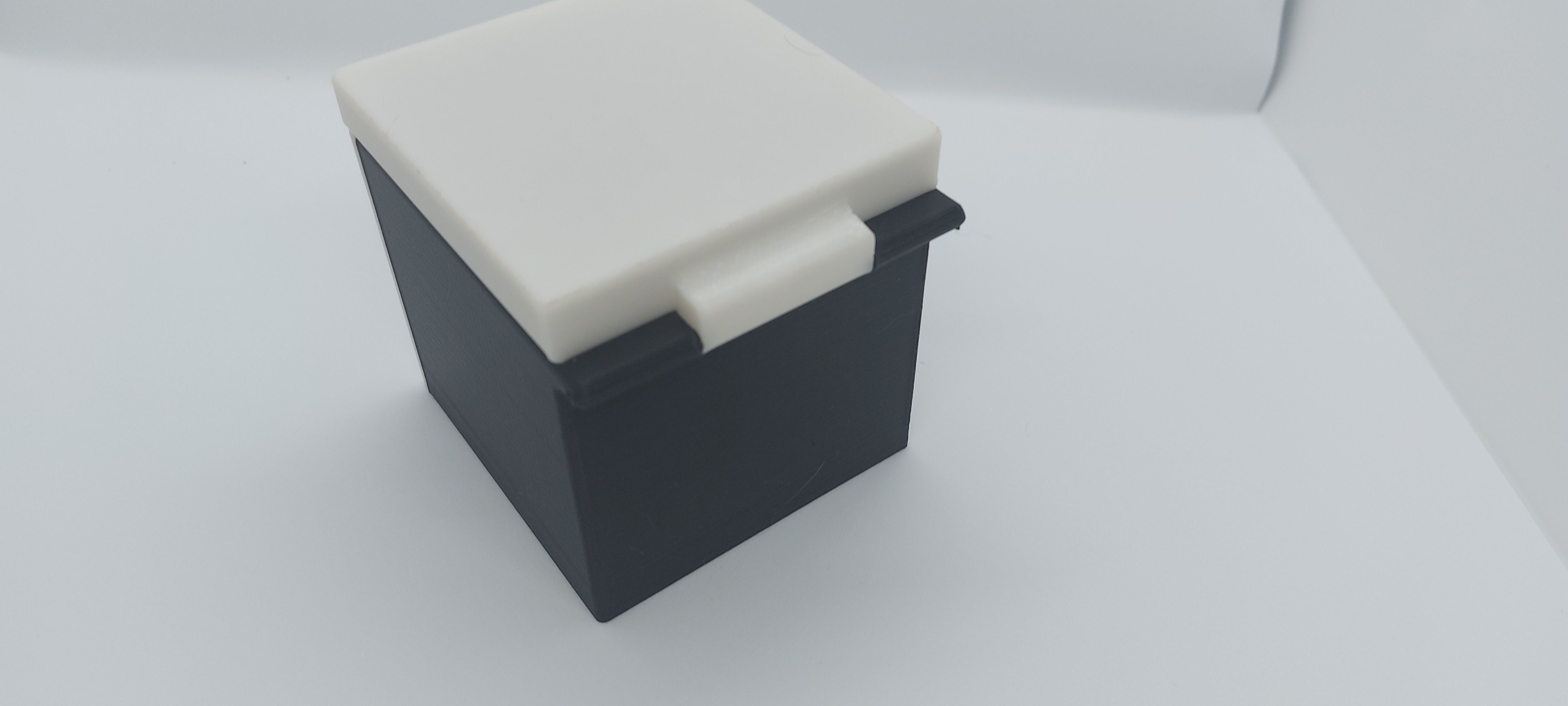 SecretBox square plastic box 3D model 3D printable | CGTrader