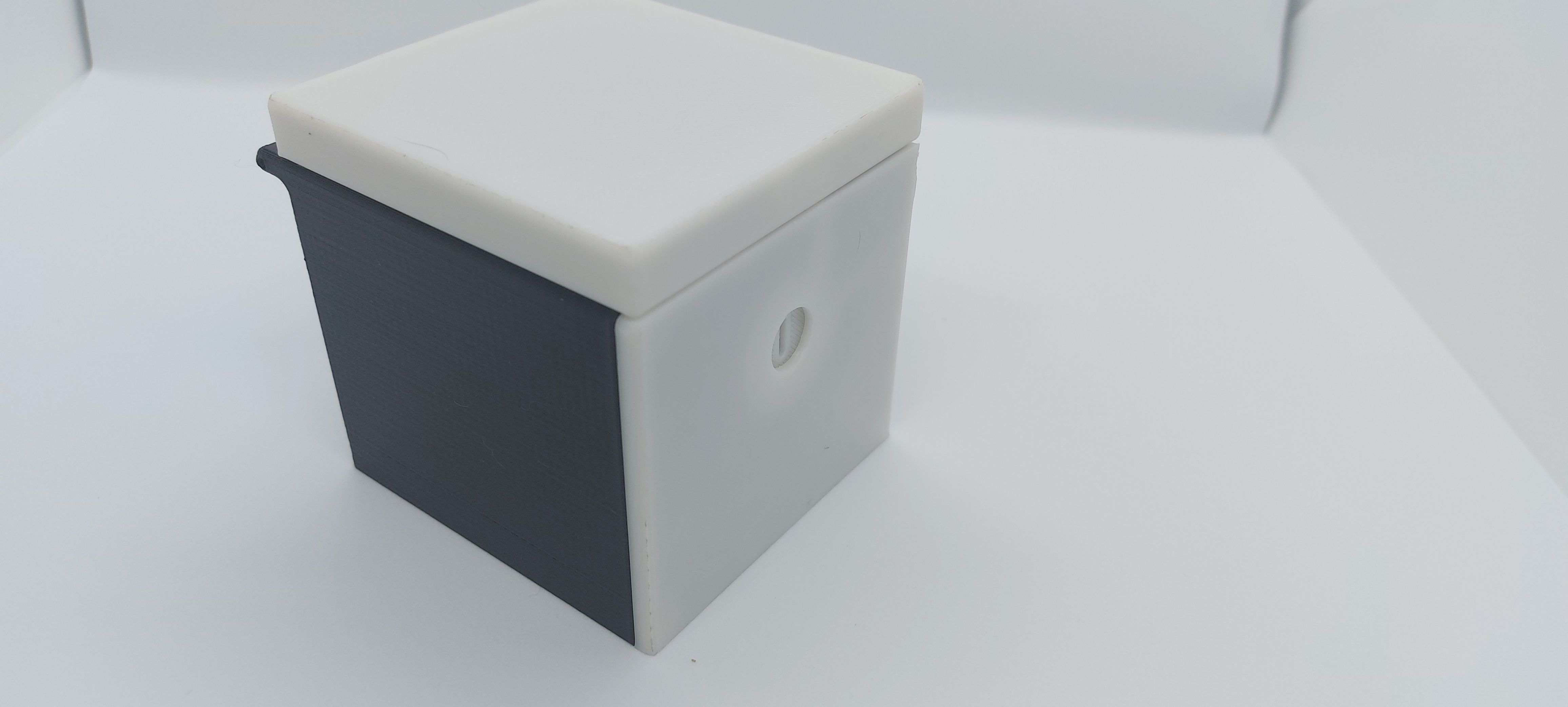 SecretBox square plastic box 3D model 3D printable | CGTrader