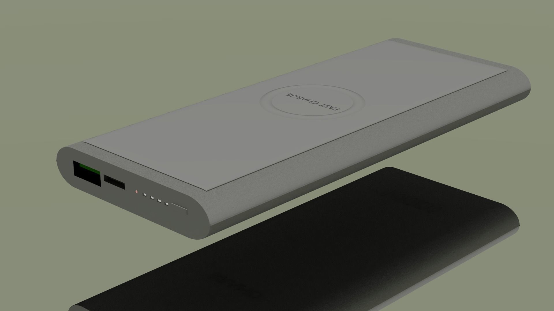 Powerbank concept free VR / AR / low-poly 3D model | CGTrader