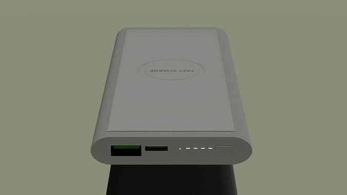 Powerbank concept free VR / AR / low-poly 3D model | CGTrader