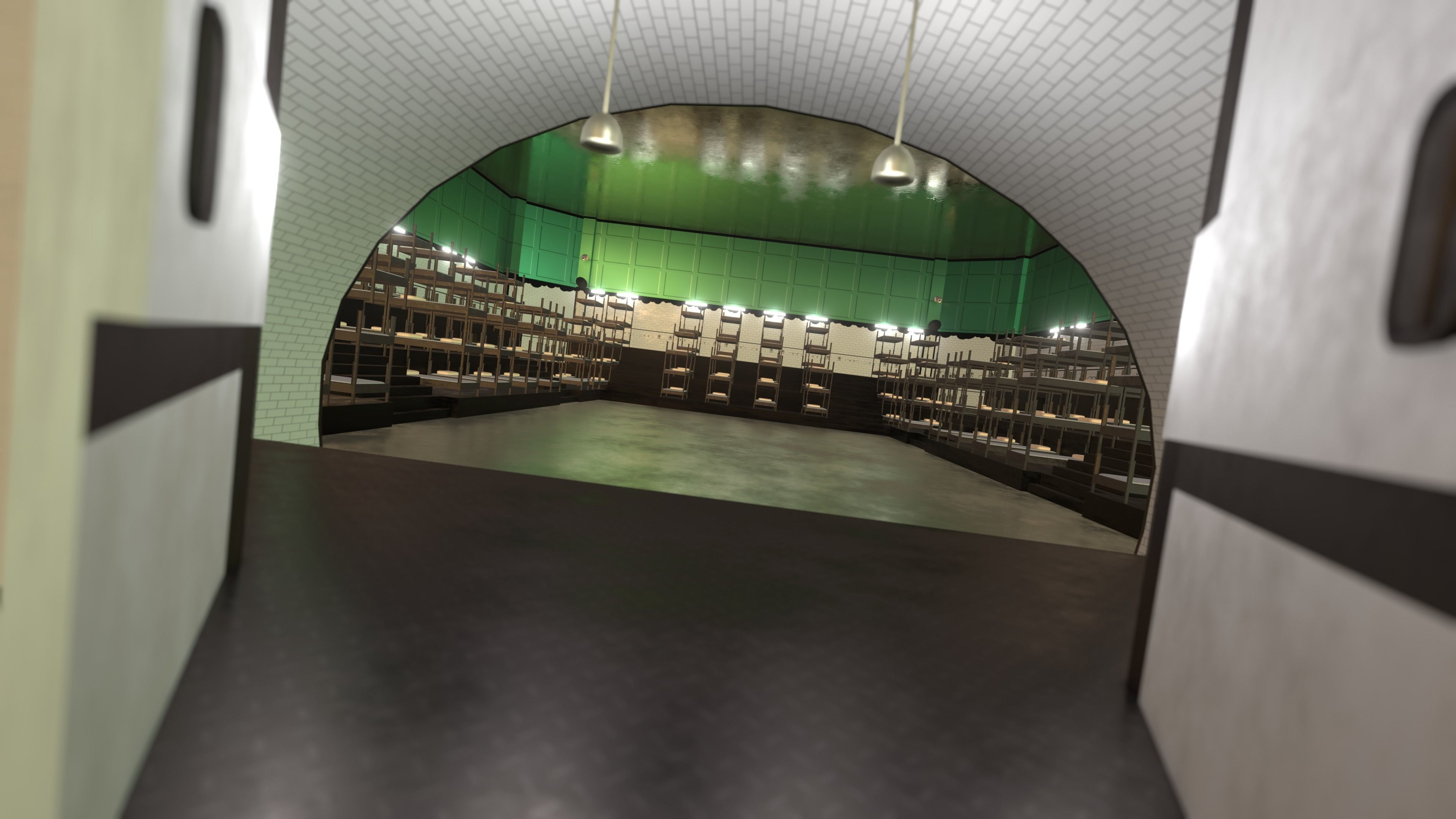 Squid Game Map - Sleeping area 3D model | CGTrader
