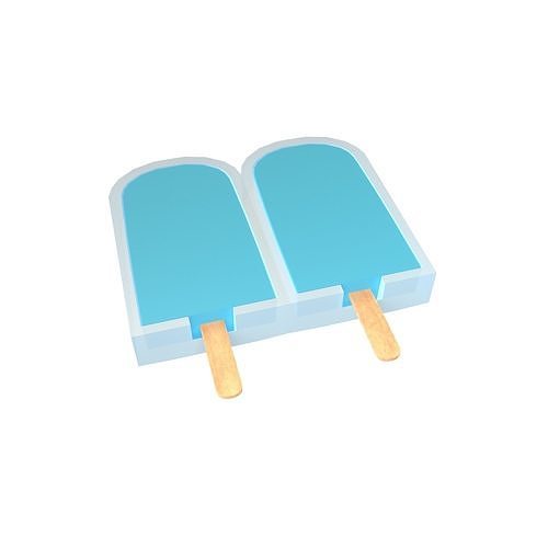 3D model Ice Lolly With Mold v1 004 VR / AR / low-poly | CGTrader
