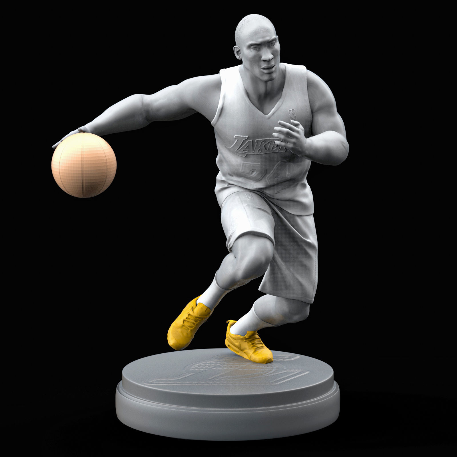 Basketball 3D Printable Free free 3D model 3D printable | CGTrader